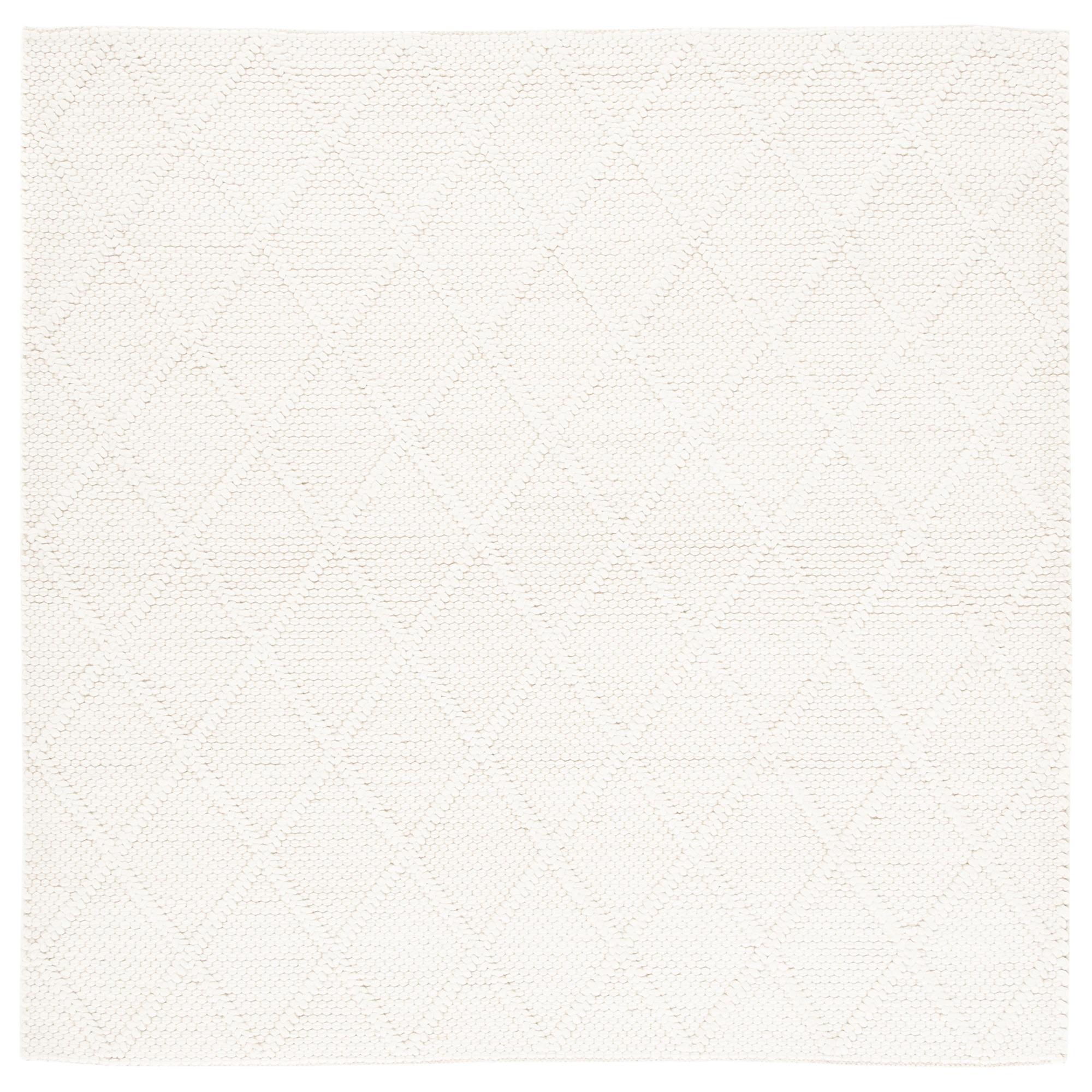 Safavieh Natura NAT310A 6' Square Ivory Area Rug