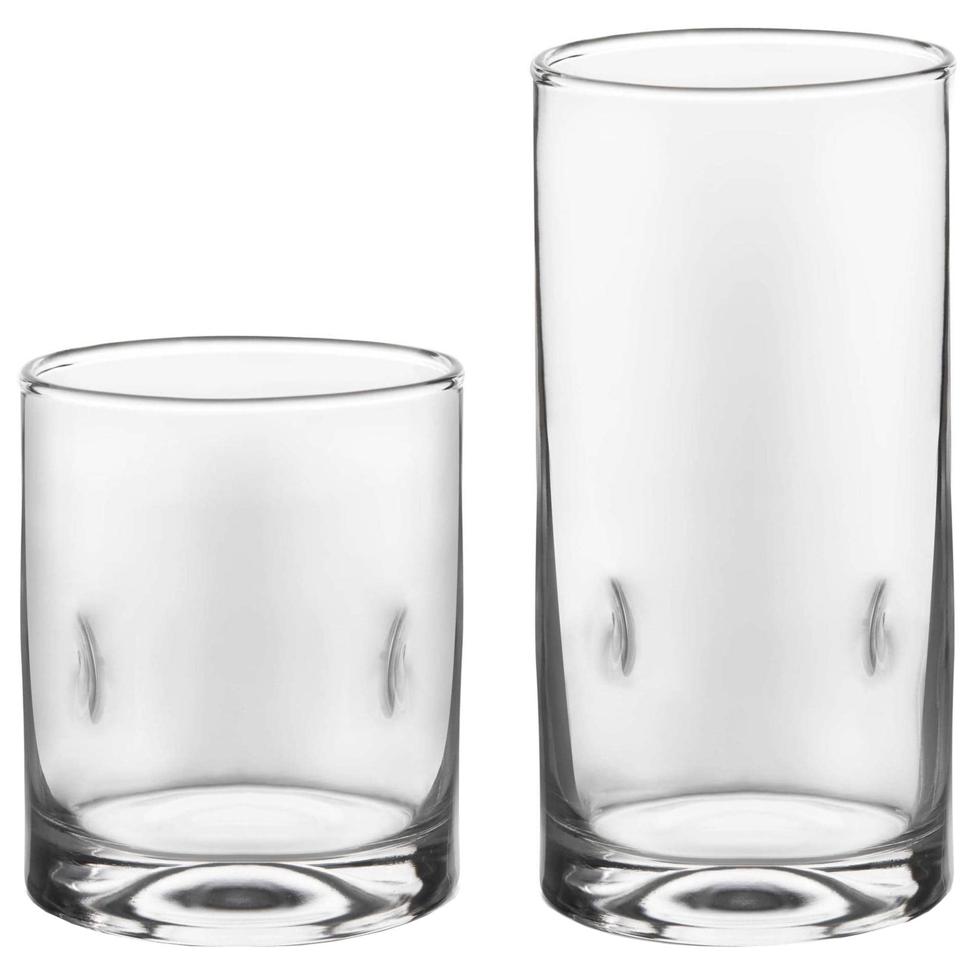 Libbey Glass Impressions 16-Piece Drinkware Set in Clear