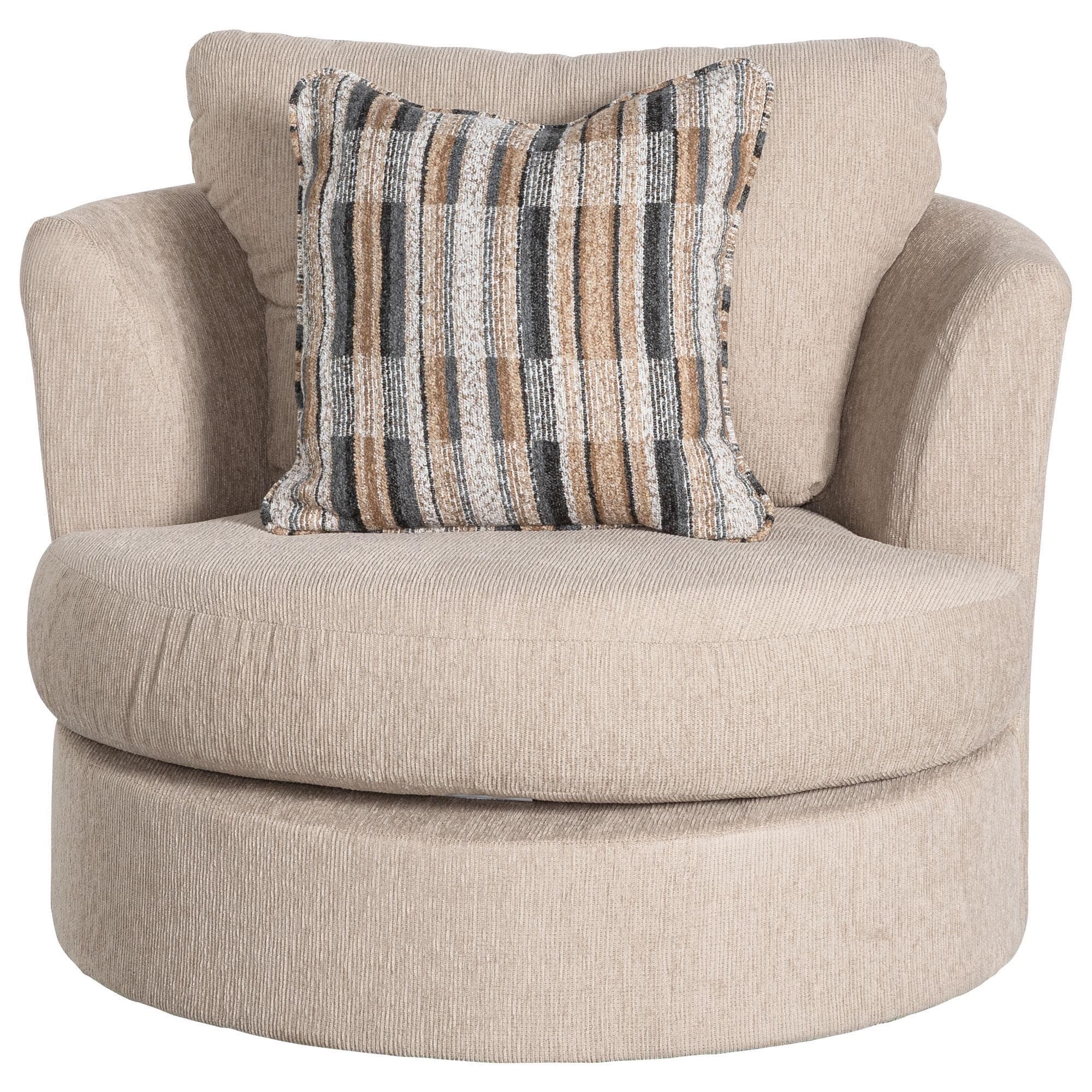 Michael Nicholas Designs Pluto Accent Chair in Ziggy Toast