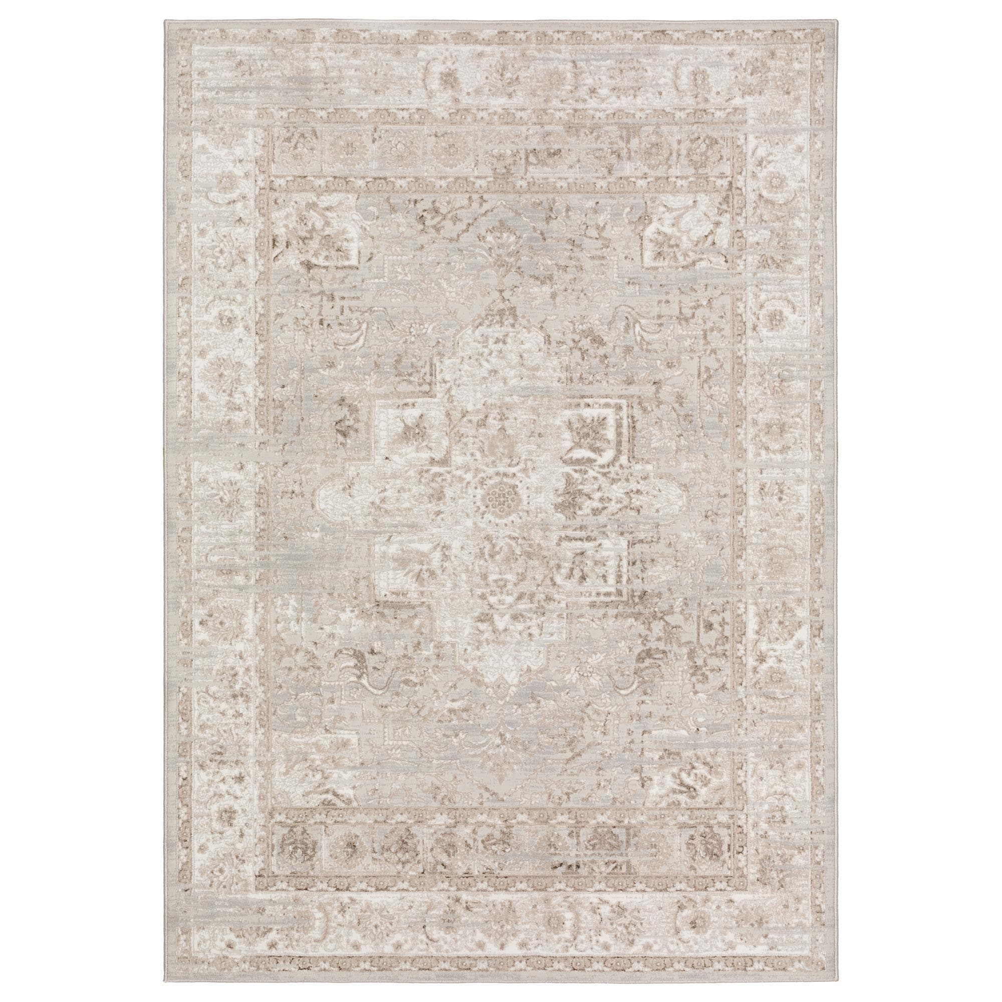Dalyn Rug Company Rhodes Oriental 5'1" x 7'5" Taupe Area Rug
