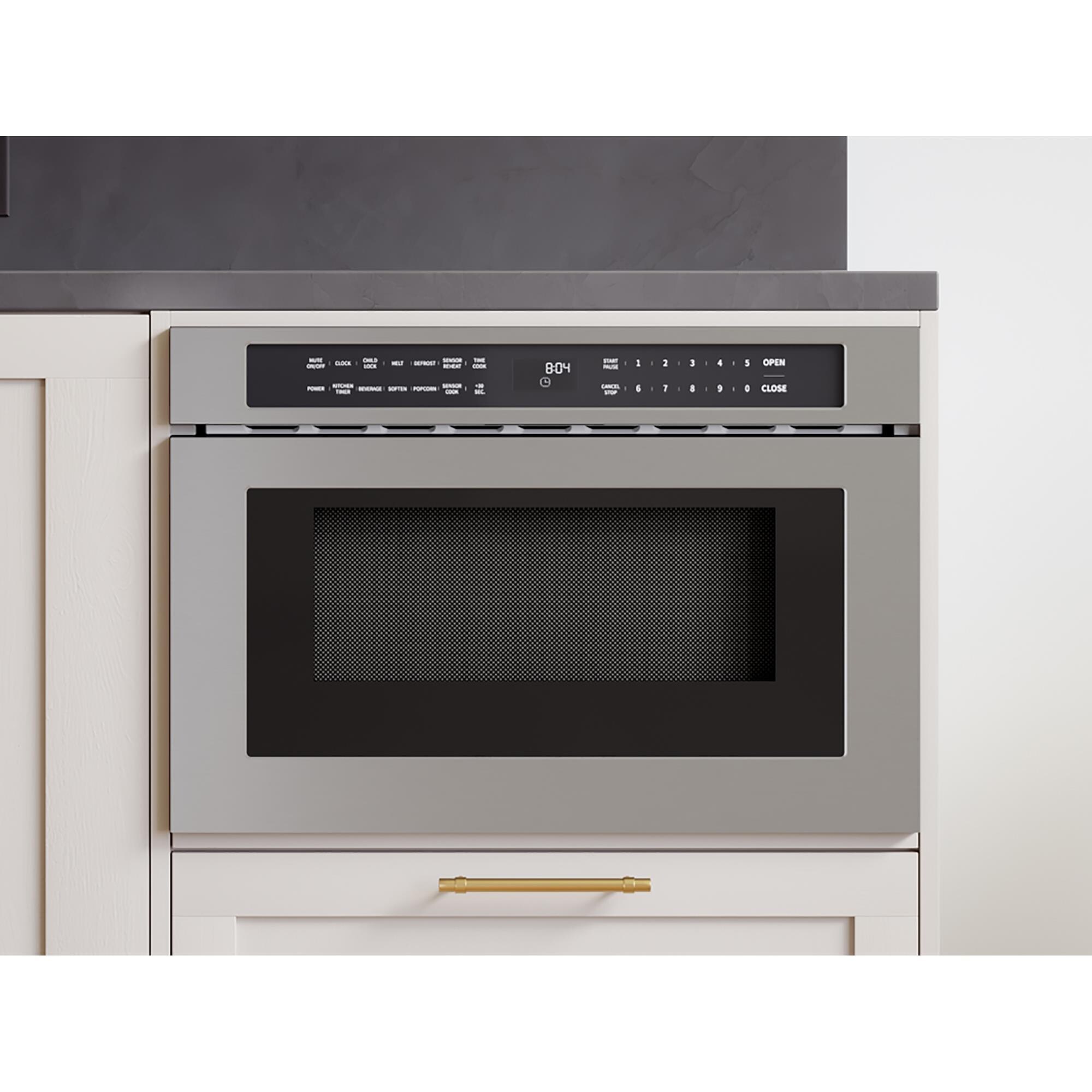 Zephyr 30" Microwave Drawer in Stainless Steel