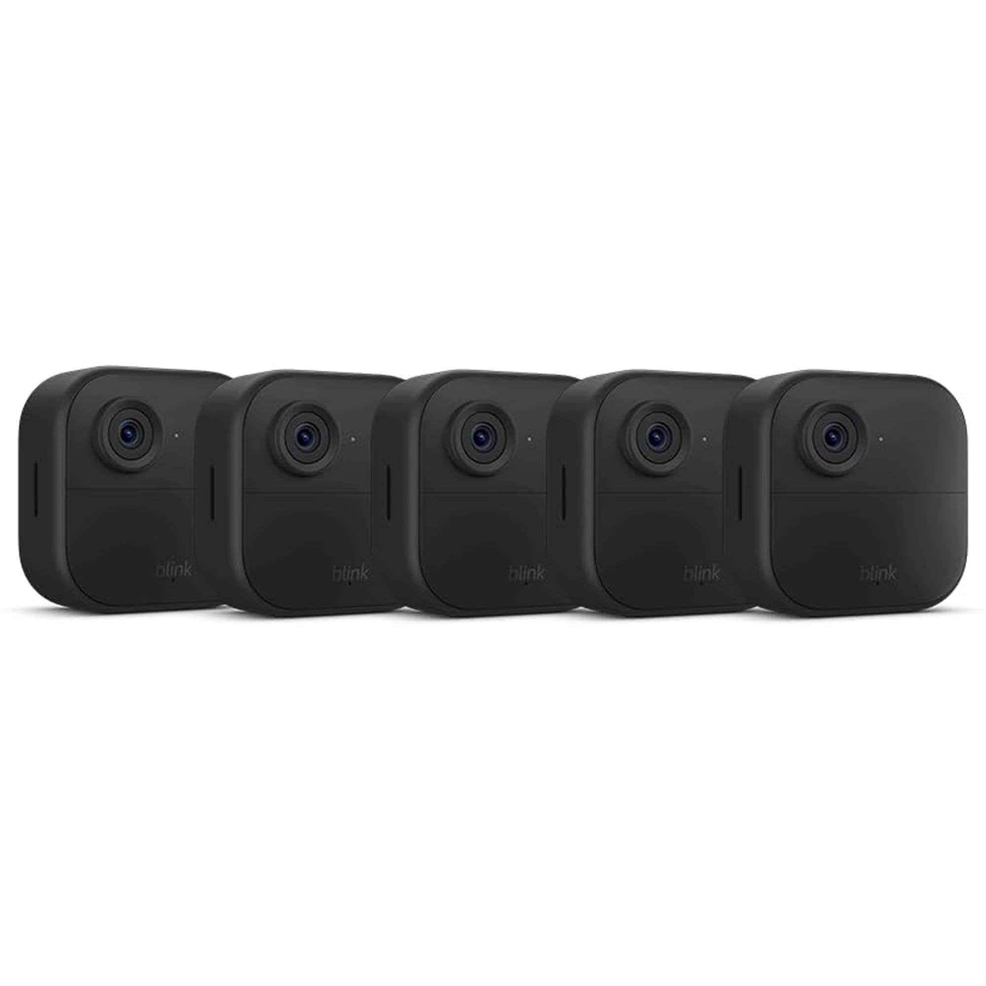 Blink Outdoor 4 Wireless 1080p Security System in Black (Set of 5)