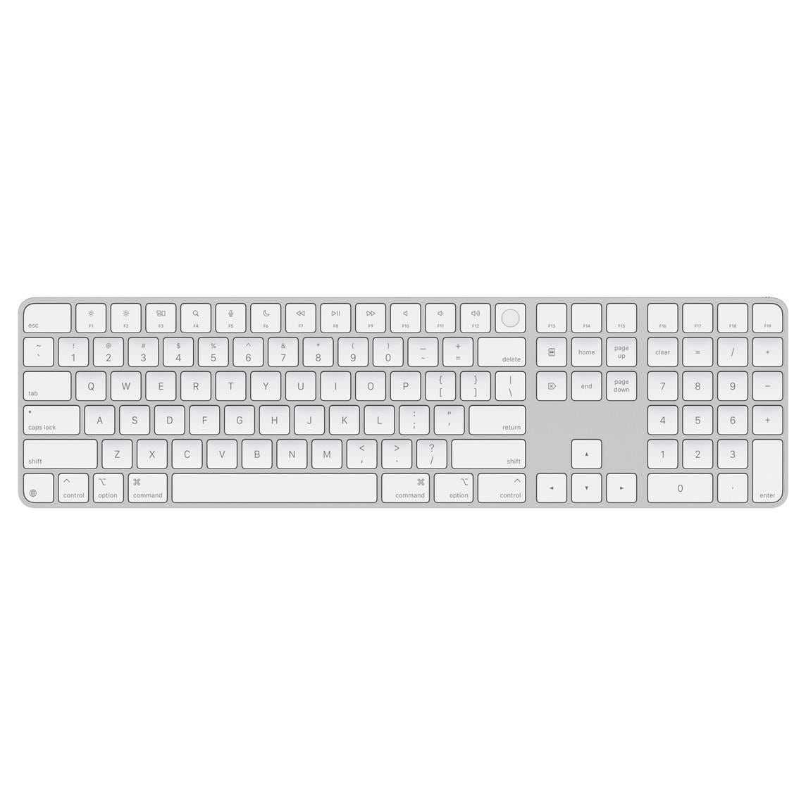Apple Magic Keyboard with Touch ID and Numeric Keypad for Mac models ...