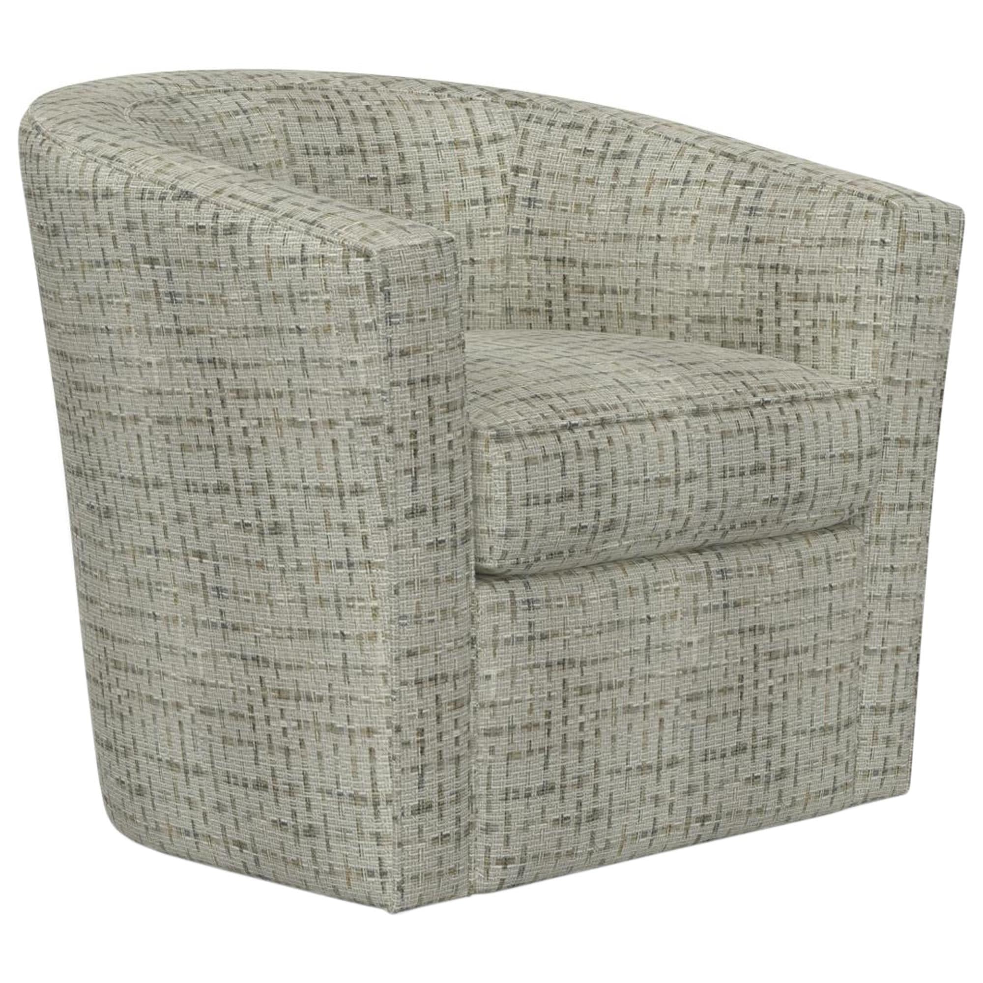 Henderson Breckenridge Swivel Chair in Tira Seashell