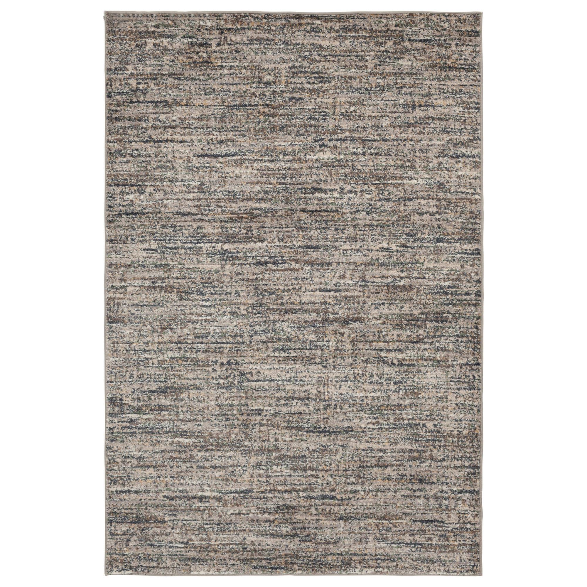 Central Oriental Minerva Mitch 5' x 7'3" Storm and Vintage Blue Area Rug
