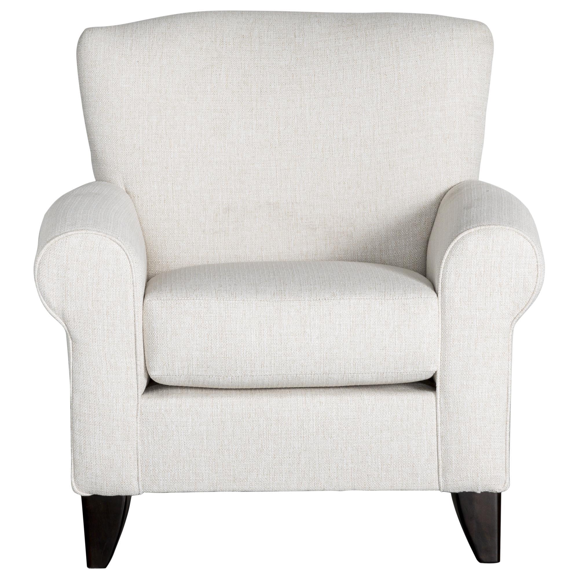 Michael Nicholas Designs Accent Chair in Sugarshack Ivory