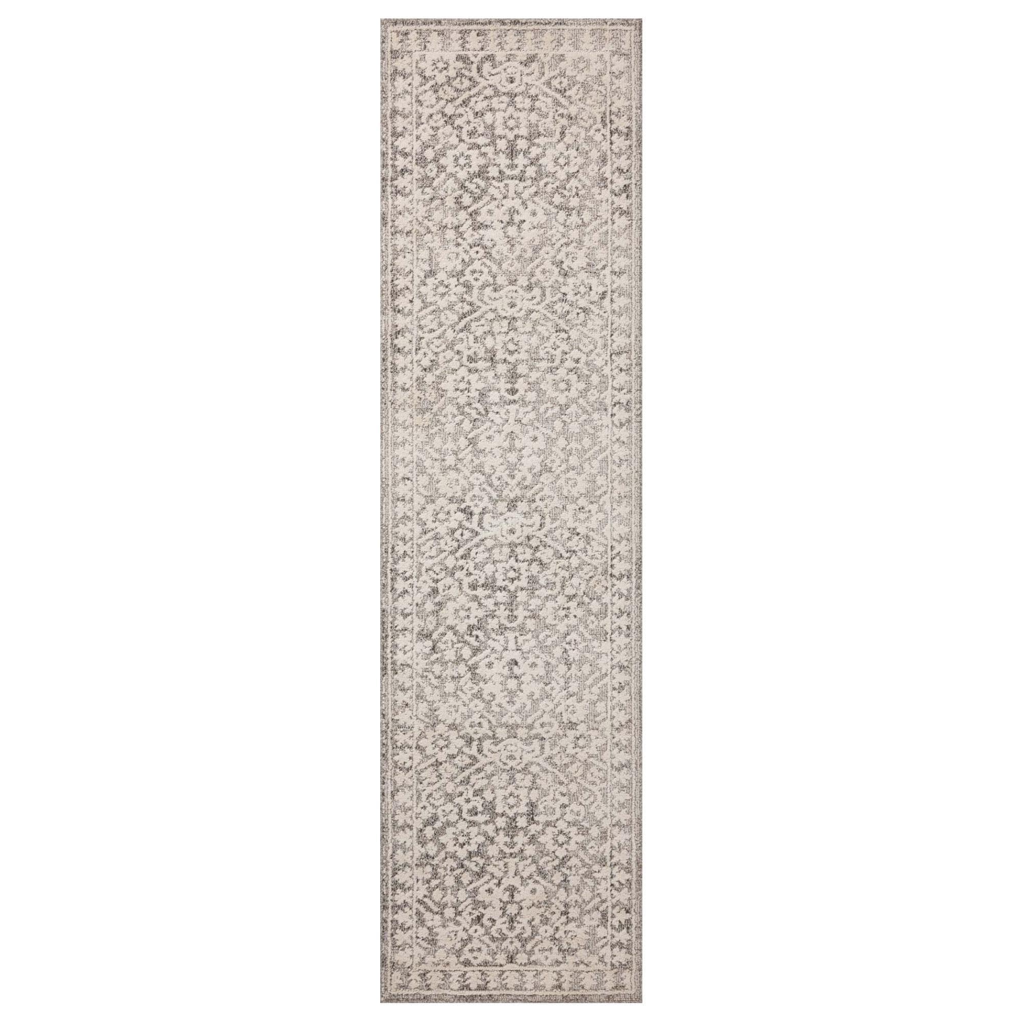 Magnolia Home Gigi Grey and Ivory 2'7" x 7'6" Runner