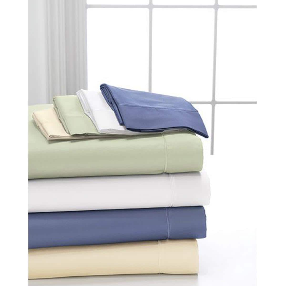 DreamFit Degree 2 4-Piece Full XL Sheet Set in Blue