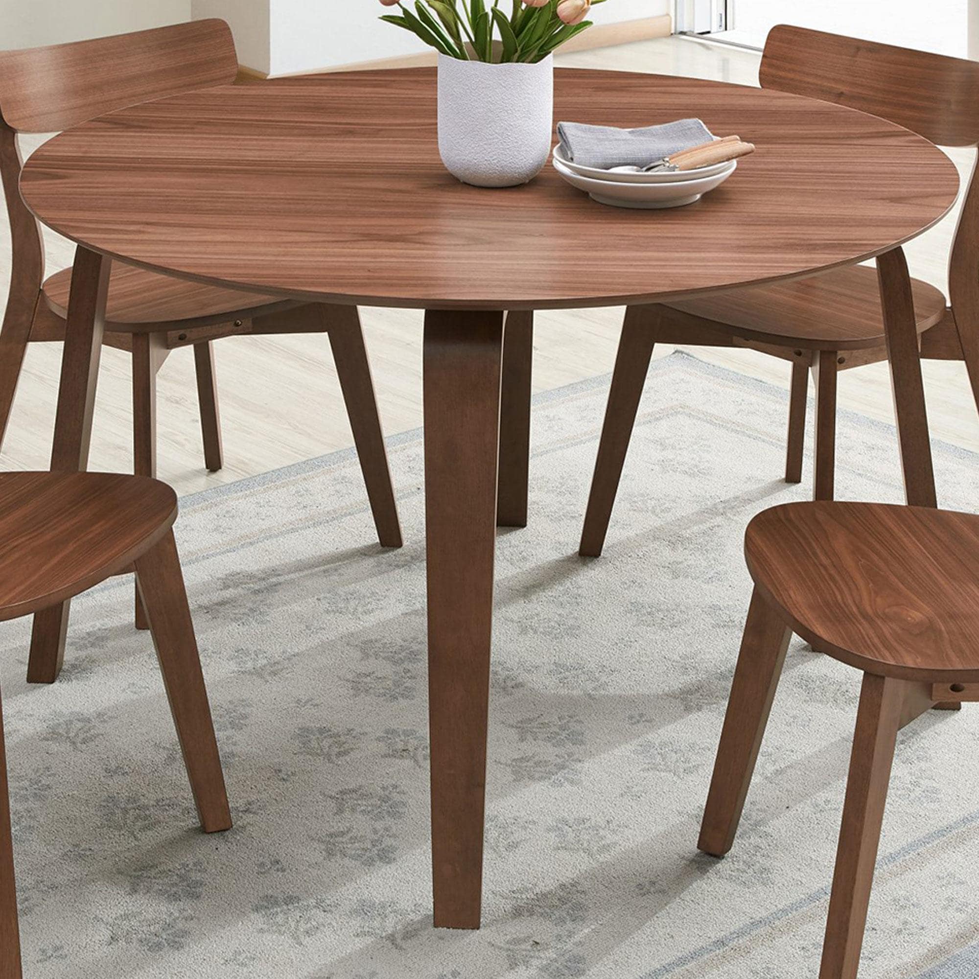 New Heritage Gabby Dining Table in Walnut - Table Only