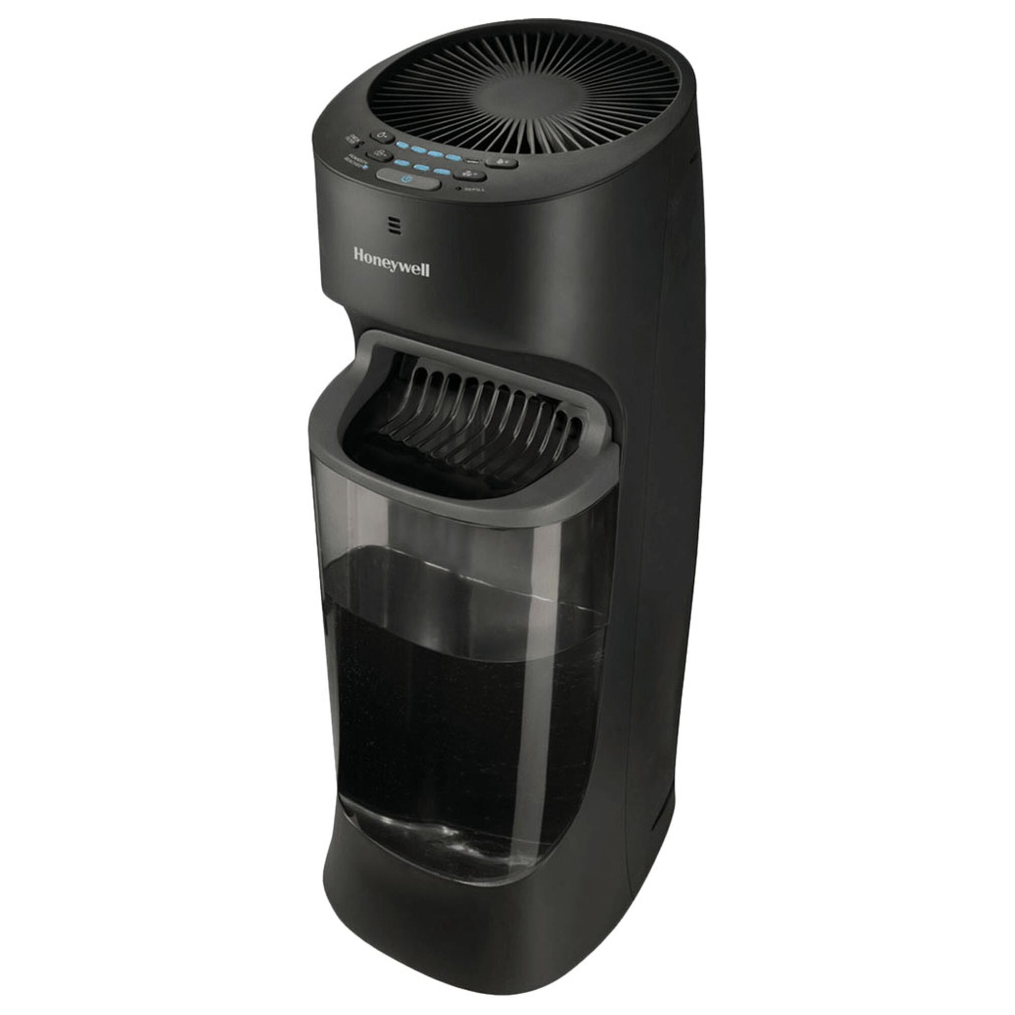 Honeywell Top Fill Cool Moisture Tower Humidifier in Black