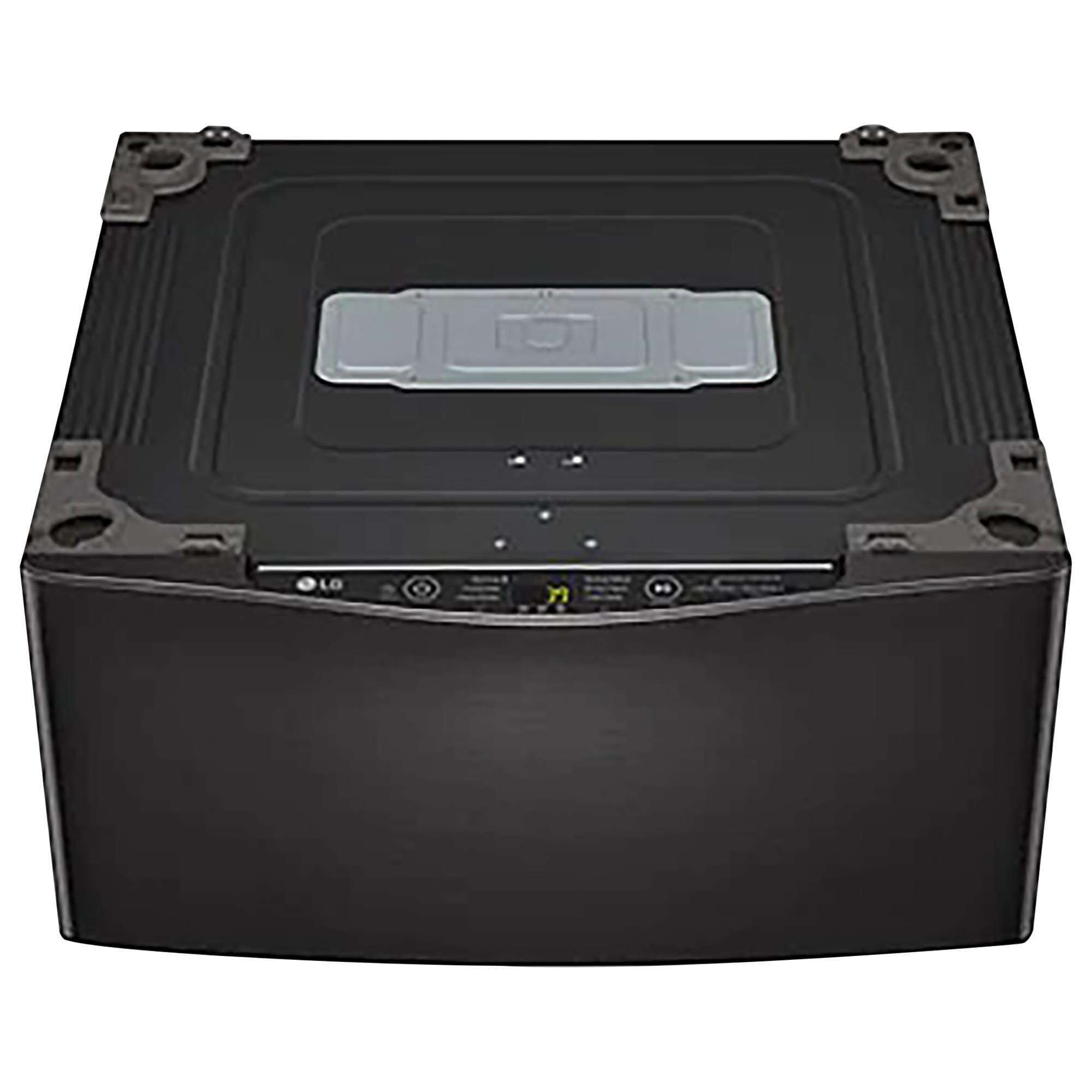 LG Sidekick Pedestal Washer in Black Steel | Shop NFM