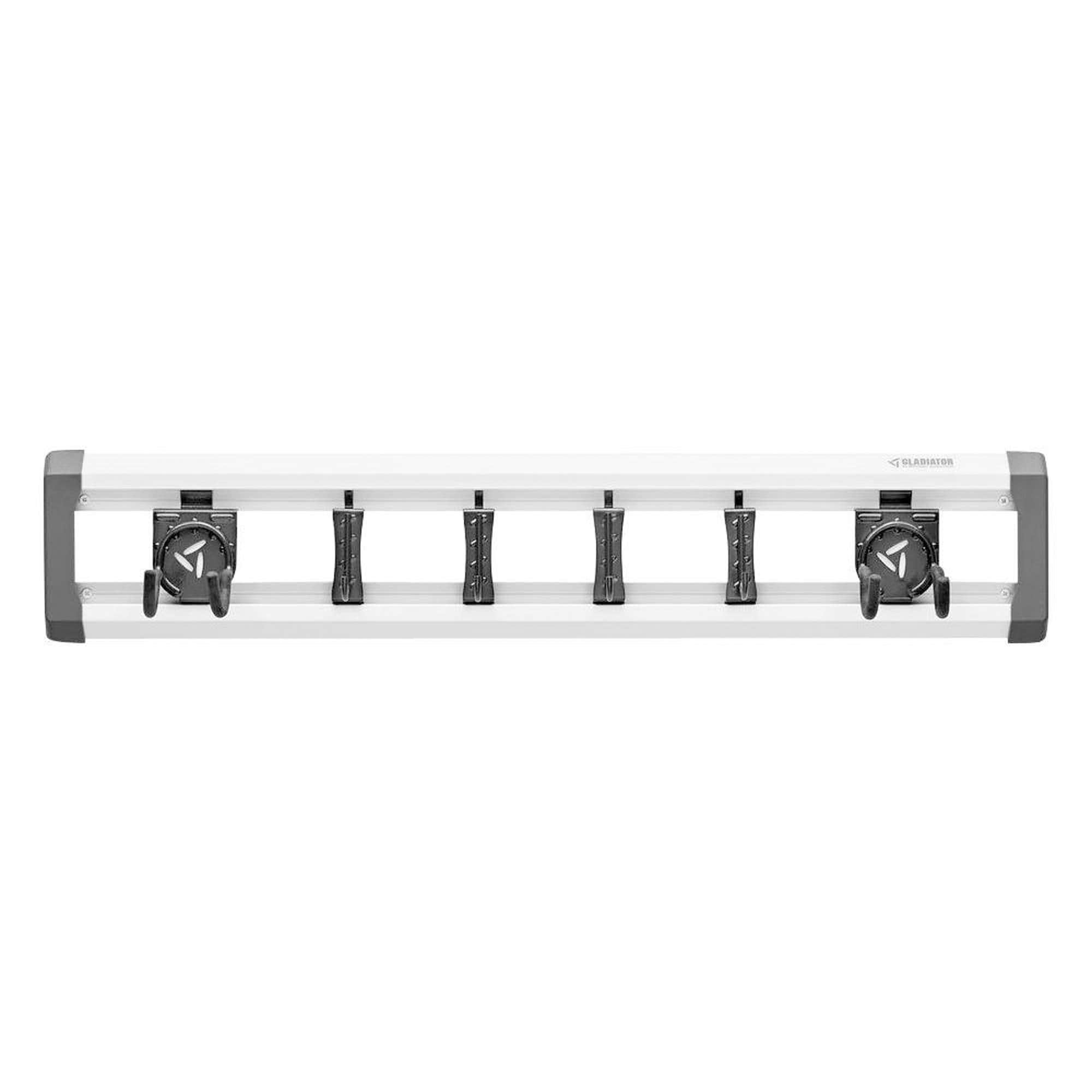 Gladiator 32" L GearTrack Garage Track Storage System with 6-Hooks ...