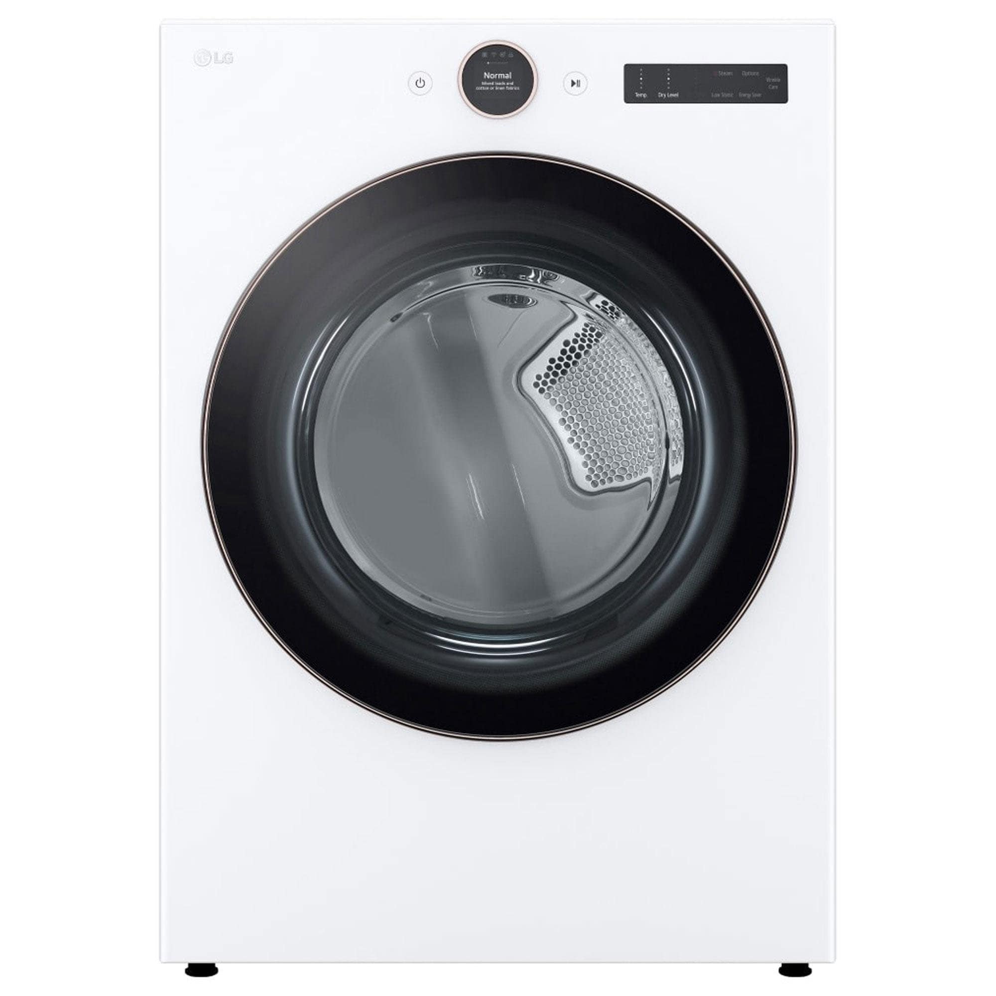 LG 7.4 Cu. Ft. Ultra Large Capacity Electric Dryer with Sensor Dry In White