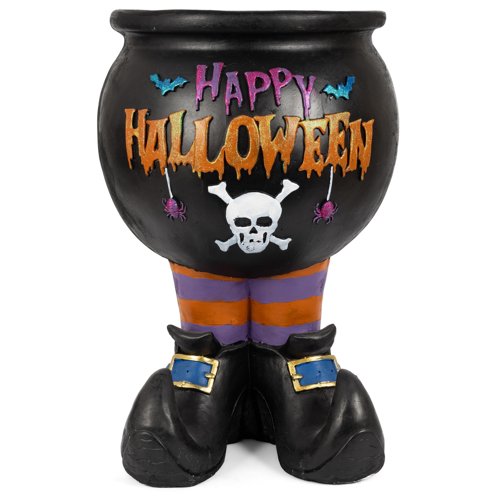 The Gerson Company Magnesium Halloween Cauldron in Black