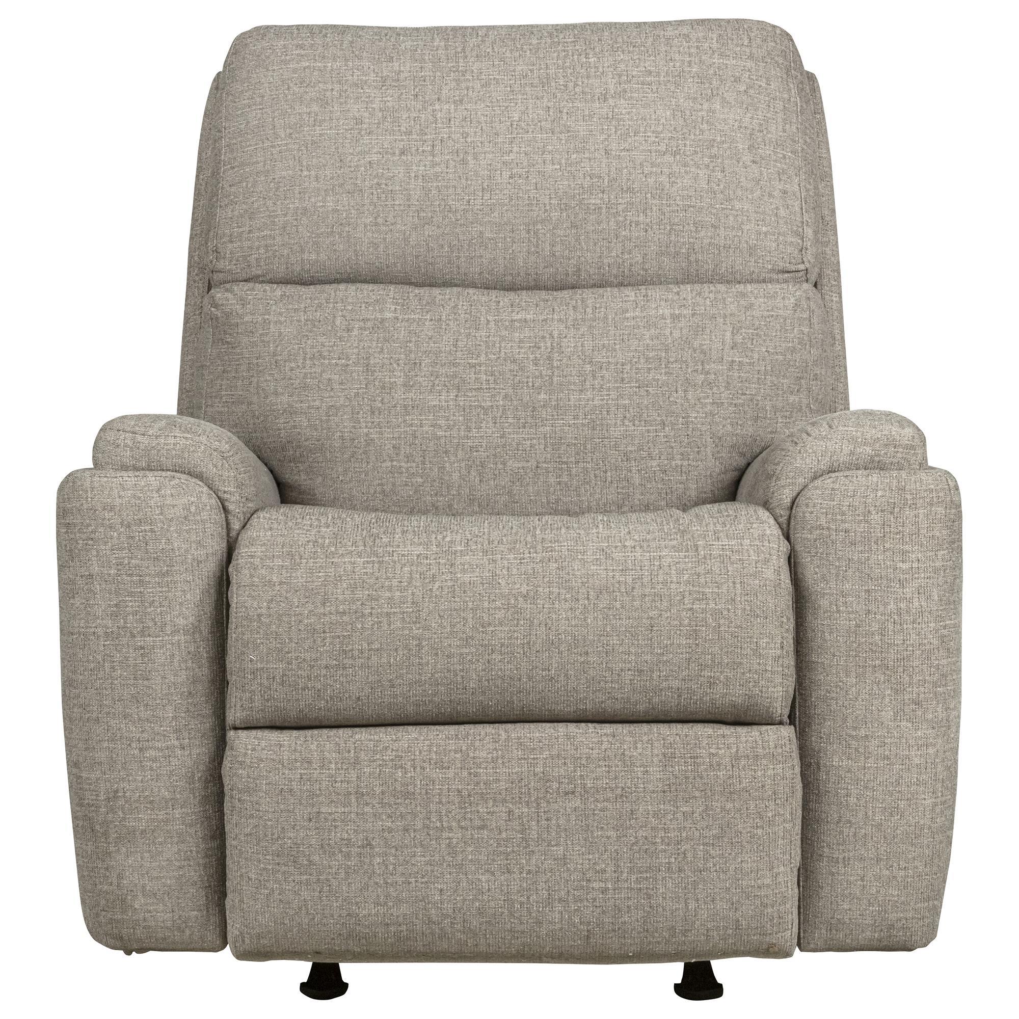 Flexsteel Rio Power Rocker Recliner with Power Headrest in Silver