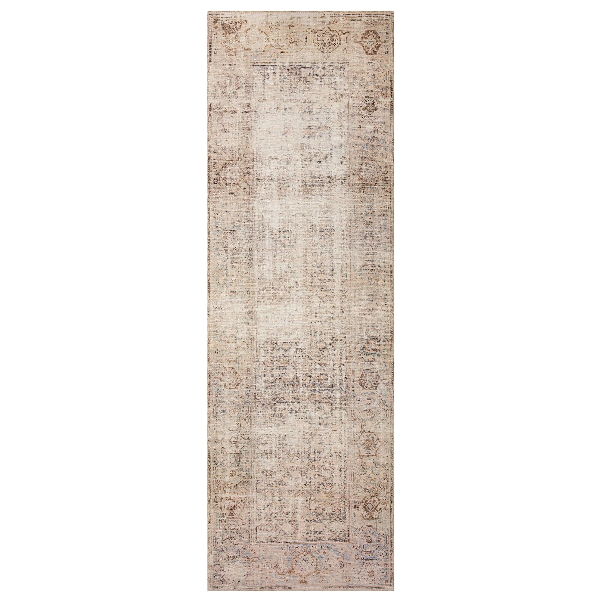 Amber Lewis x Loloi Georgie 2'6" x 12' Ocean and Sand Runner