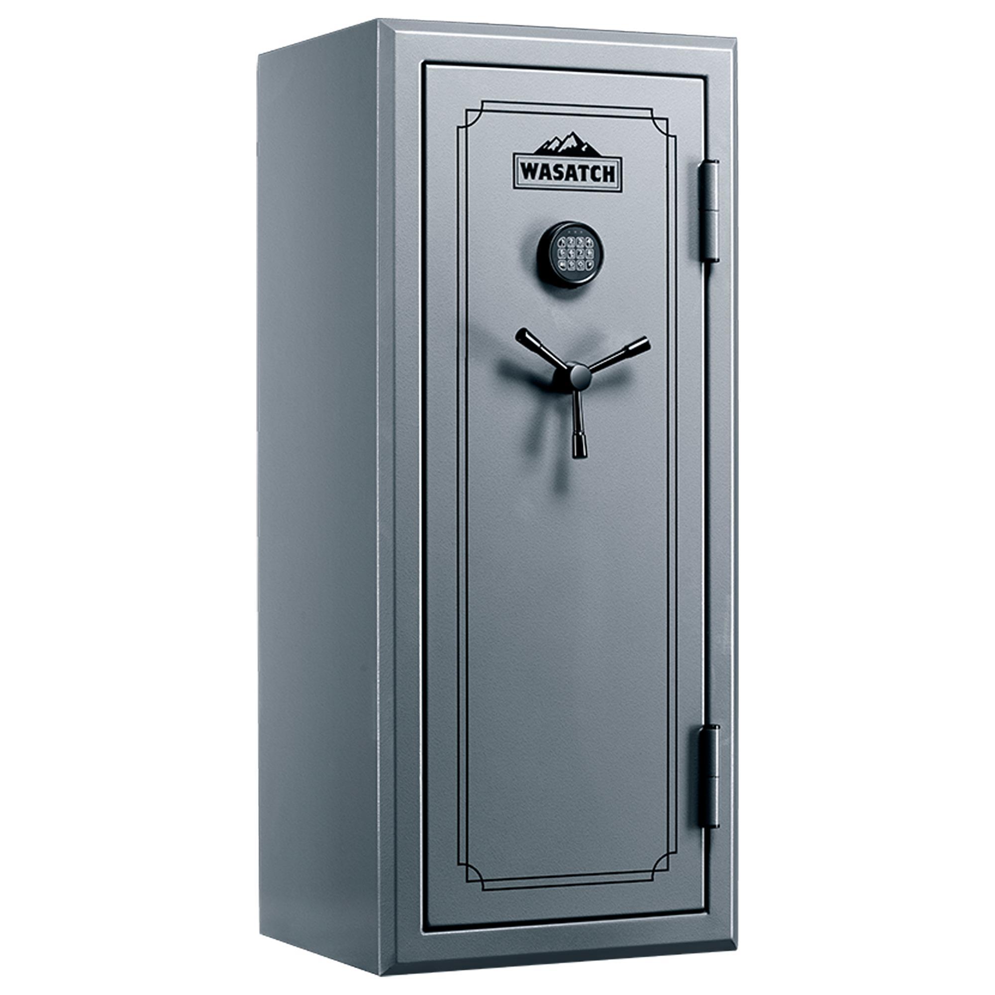 Wasatch 24-Gun Fireproof and Waterproof Safe with Electronic Lock in ...