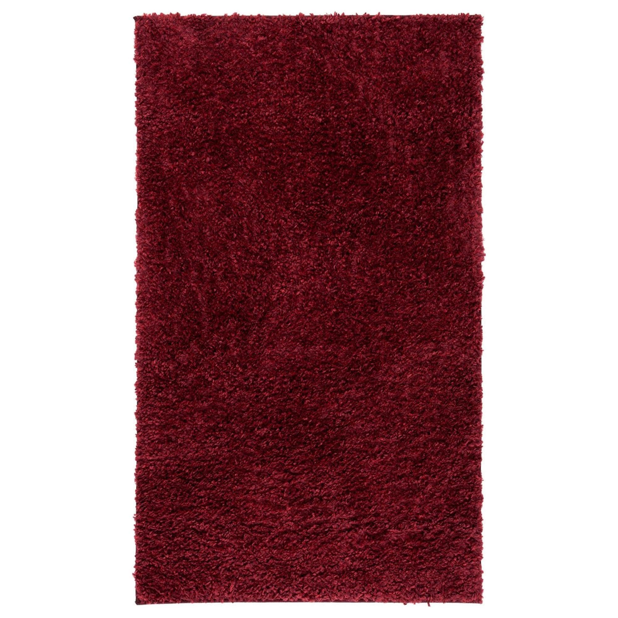 Safavieh August Shag 2'3" x 4' Burgundy Area Rug