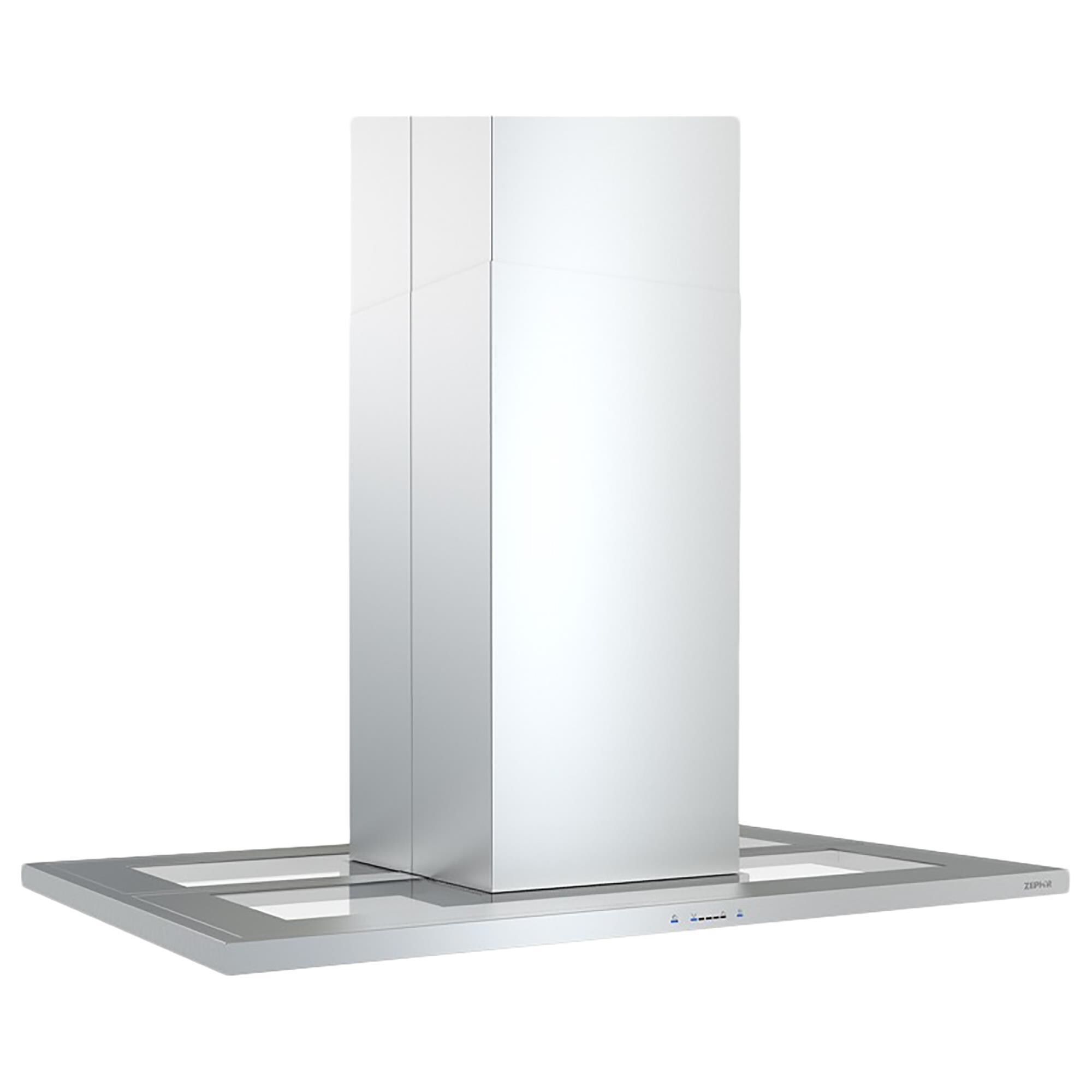 Zephyr Modena 36" Island Mount Range Hood in Stainless Steel