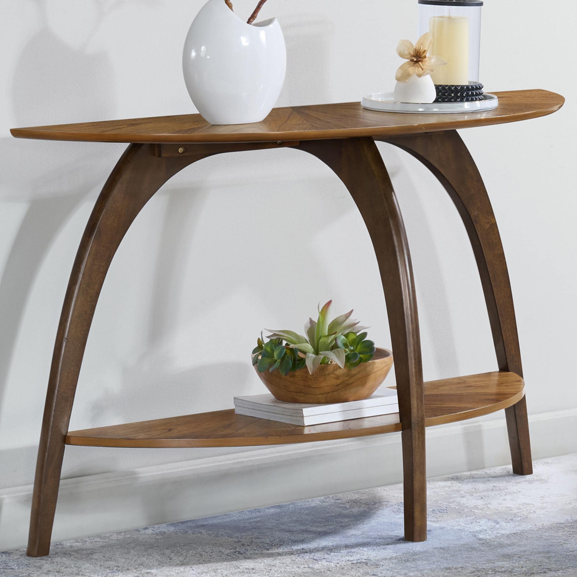 Forma & Co Lax Console Table in Espresso