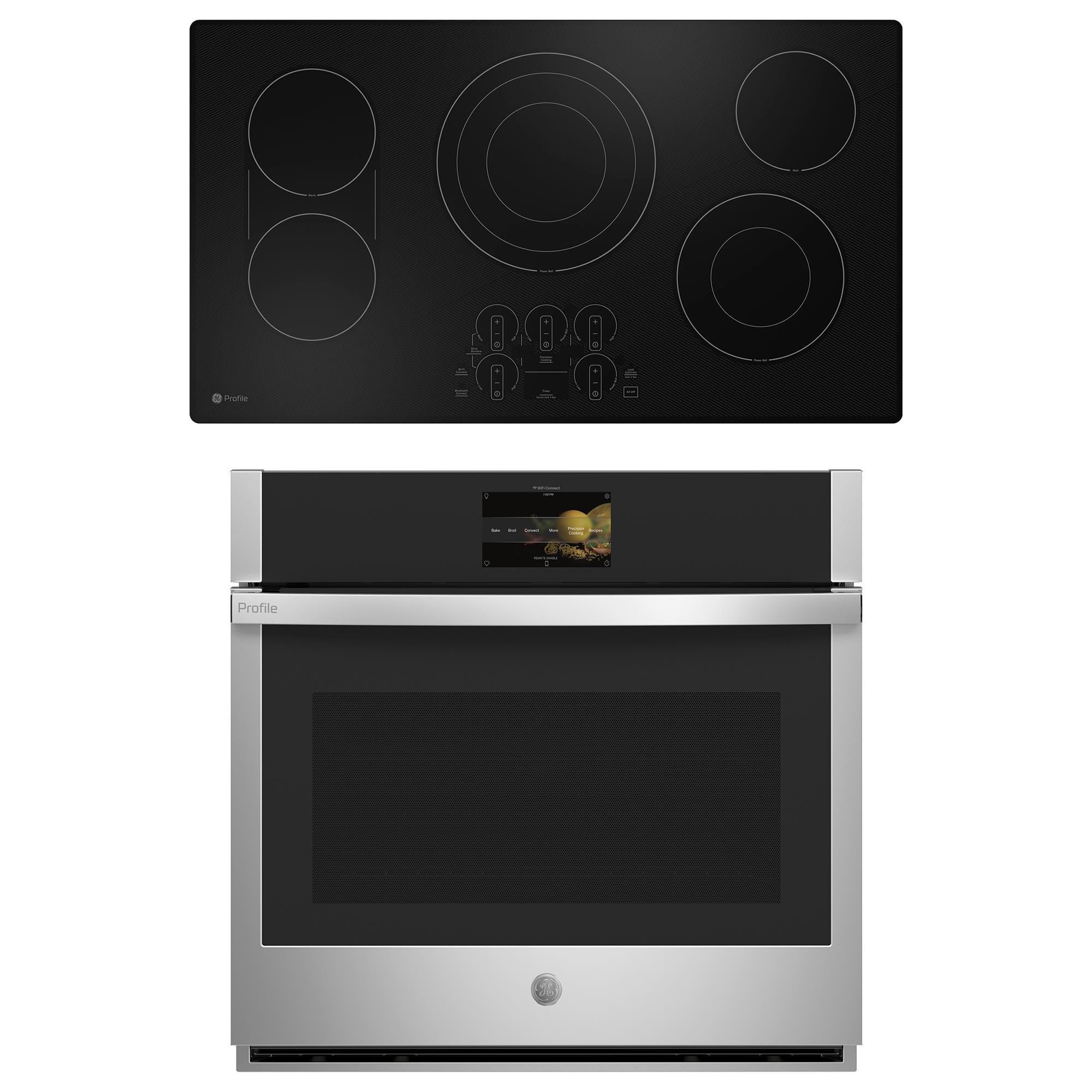 GE Profile 2-Piece Kitchen Package in Stainless Steel