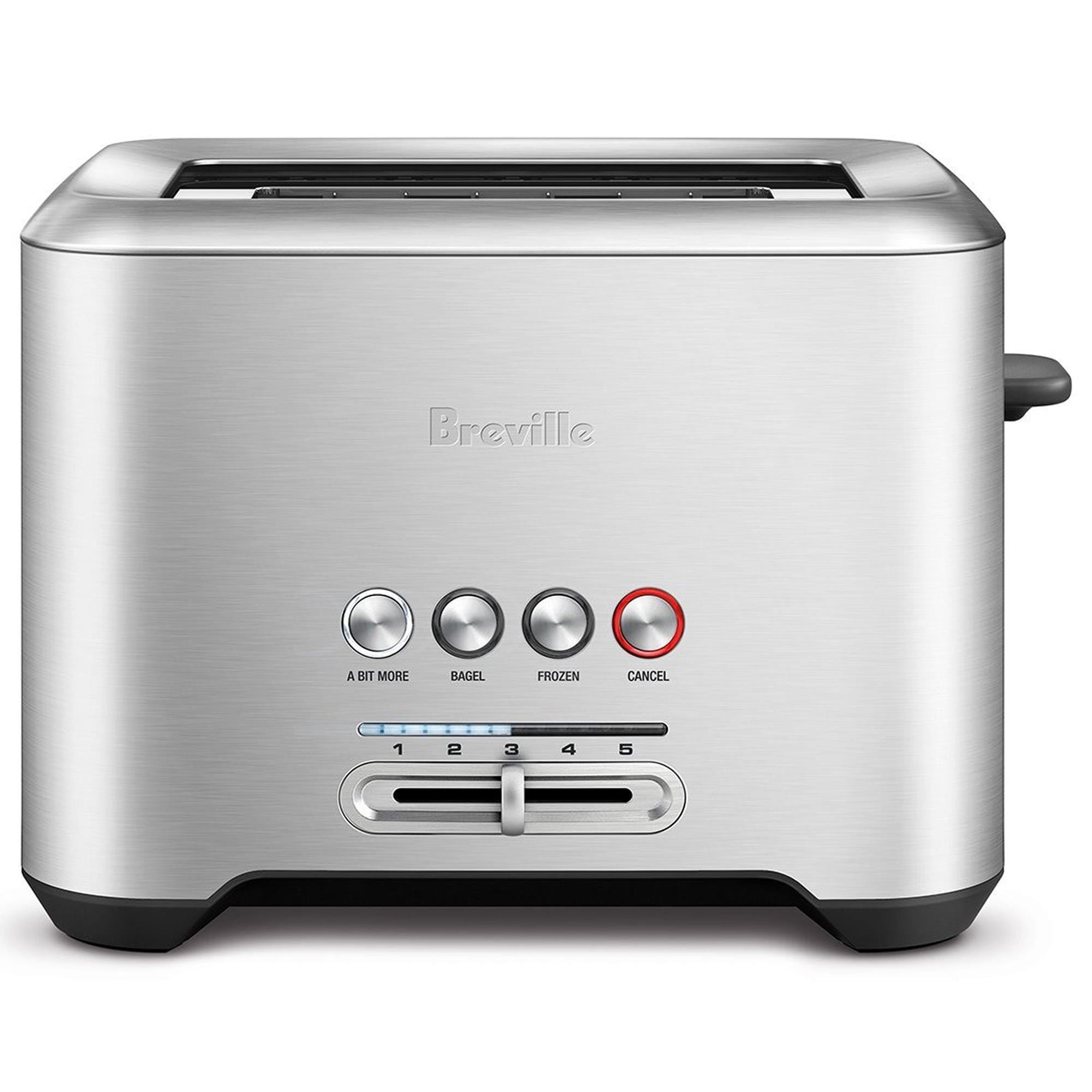 Breville 2-Slice A Bit More Toaster in Brushed Stainless Steel