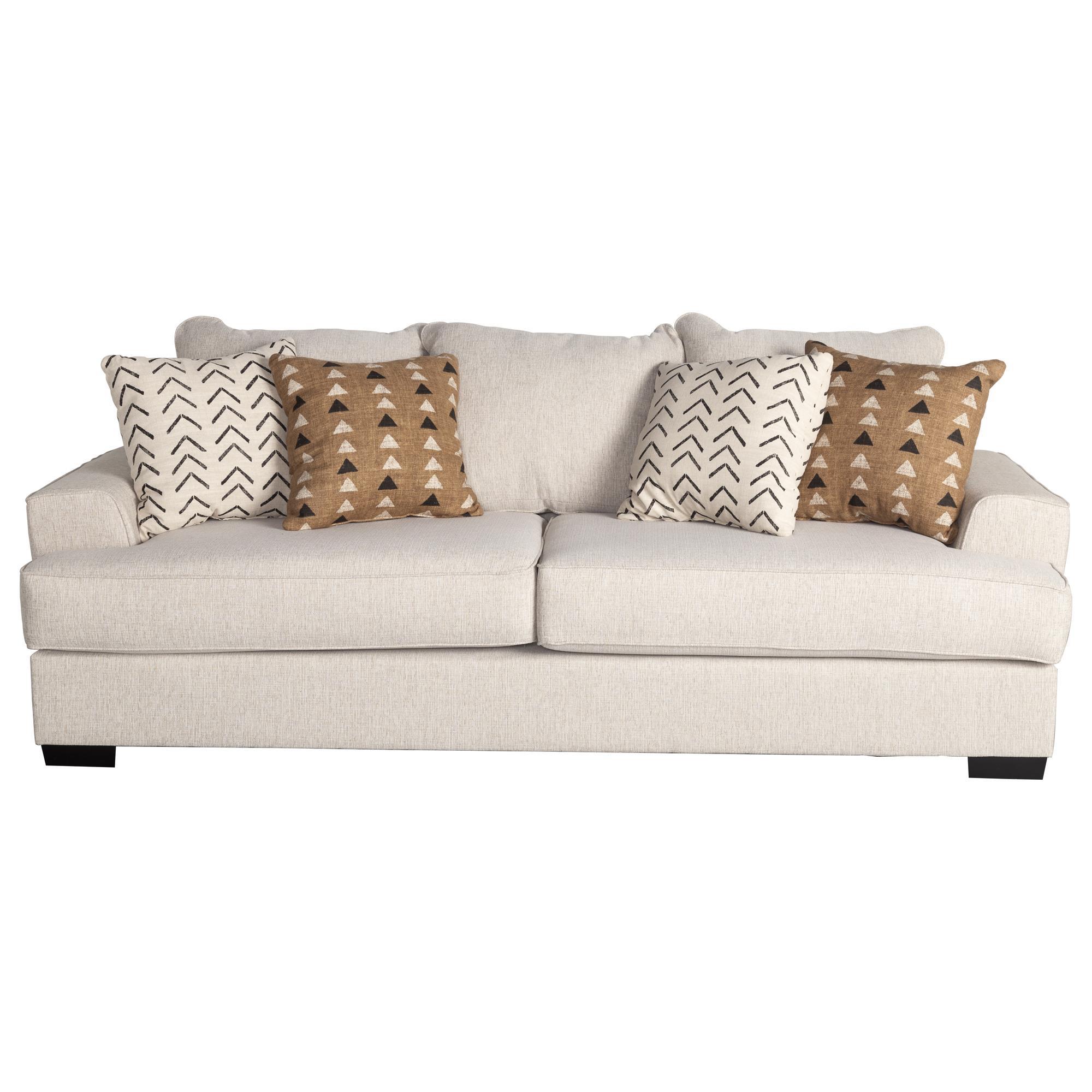 Michael Nicholas Designs Renegade Stationary Sofa in Lauren Stone