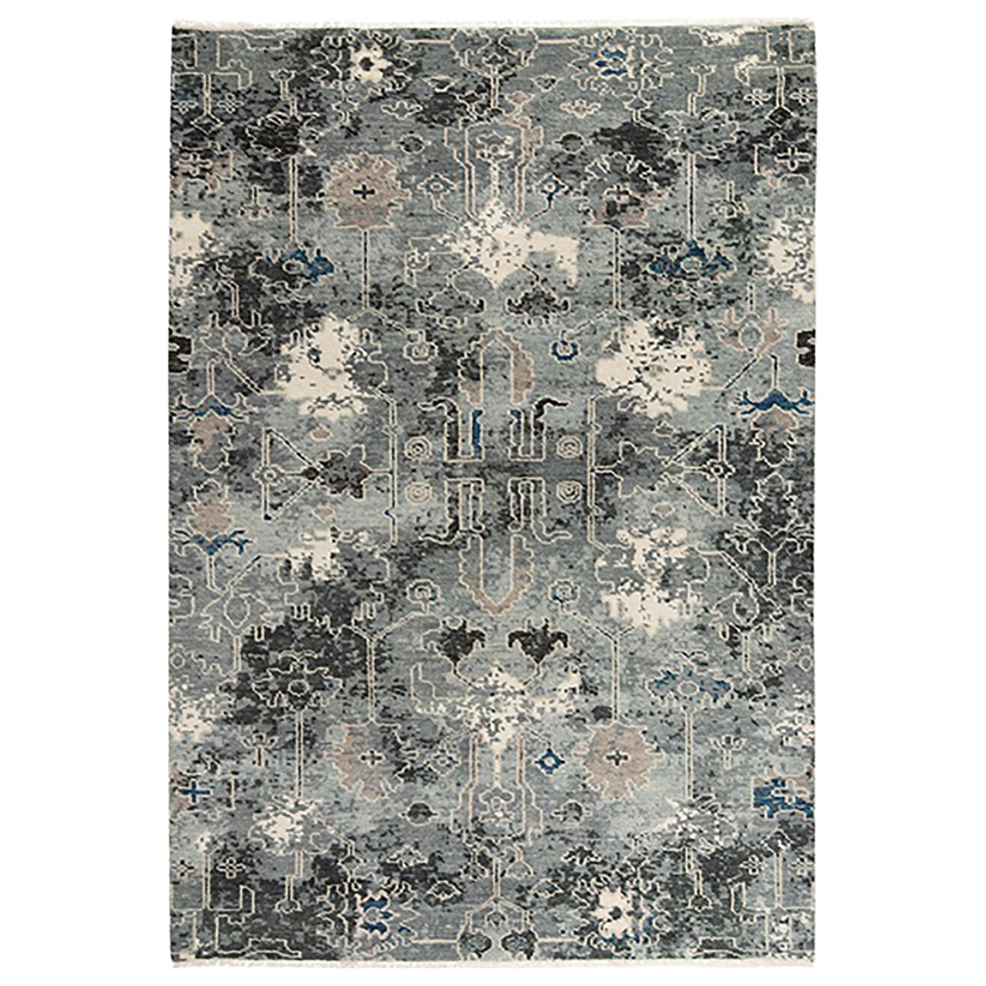 RIZZY Belmont 2' x 3' Neutral and Gray Area Rug
