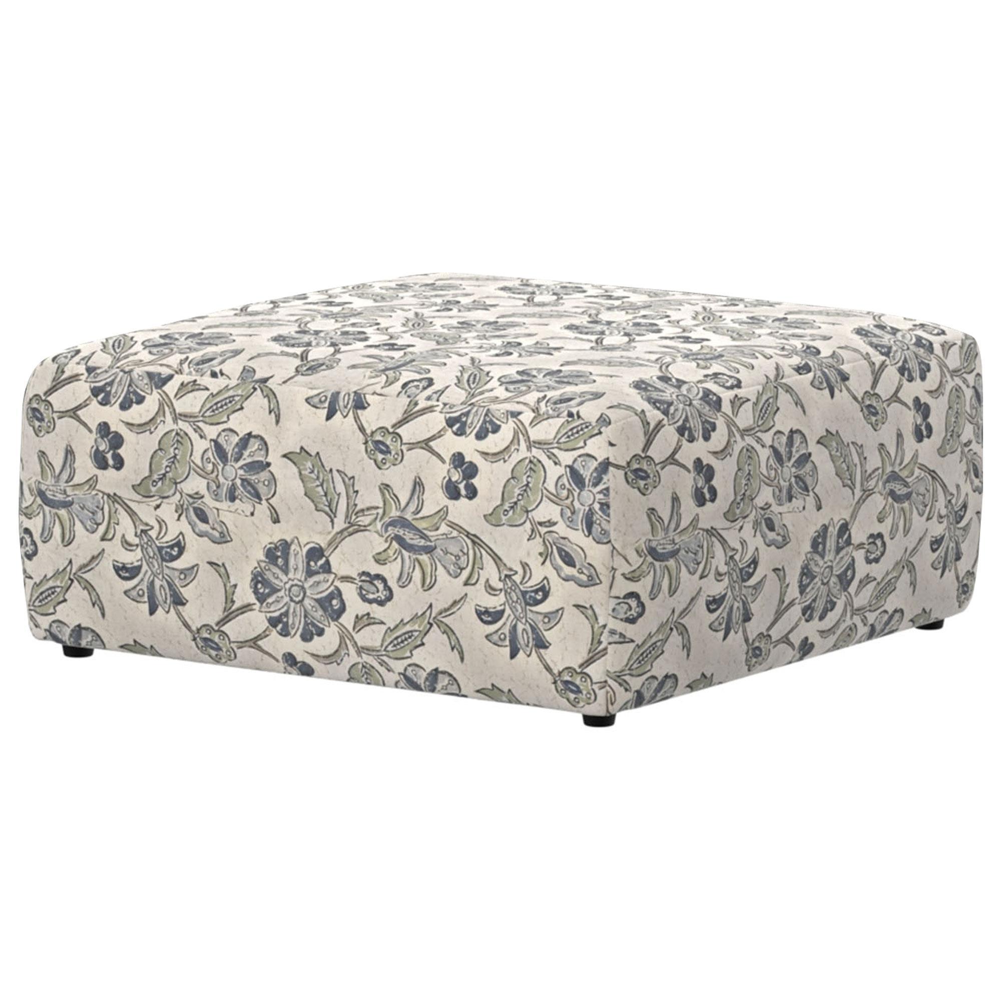 Jackson Furniture Stockbridge Cocktail Ottoman in Denim