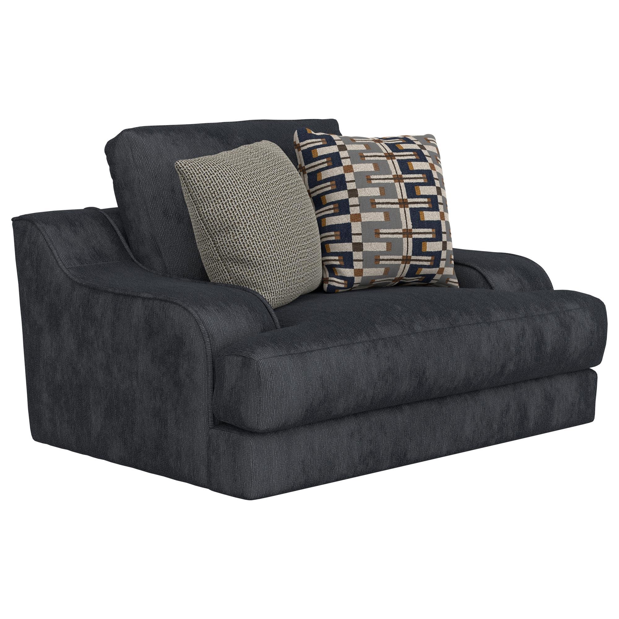 Jackson Furniture Olympus Chair and a Half in Sapphire
