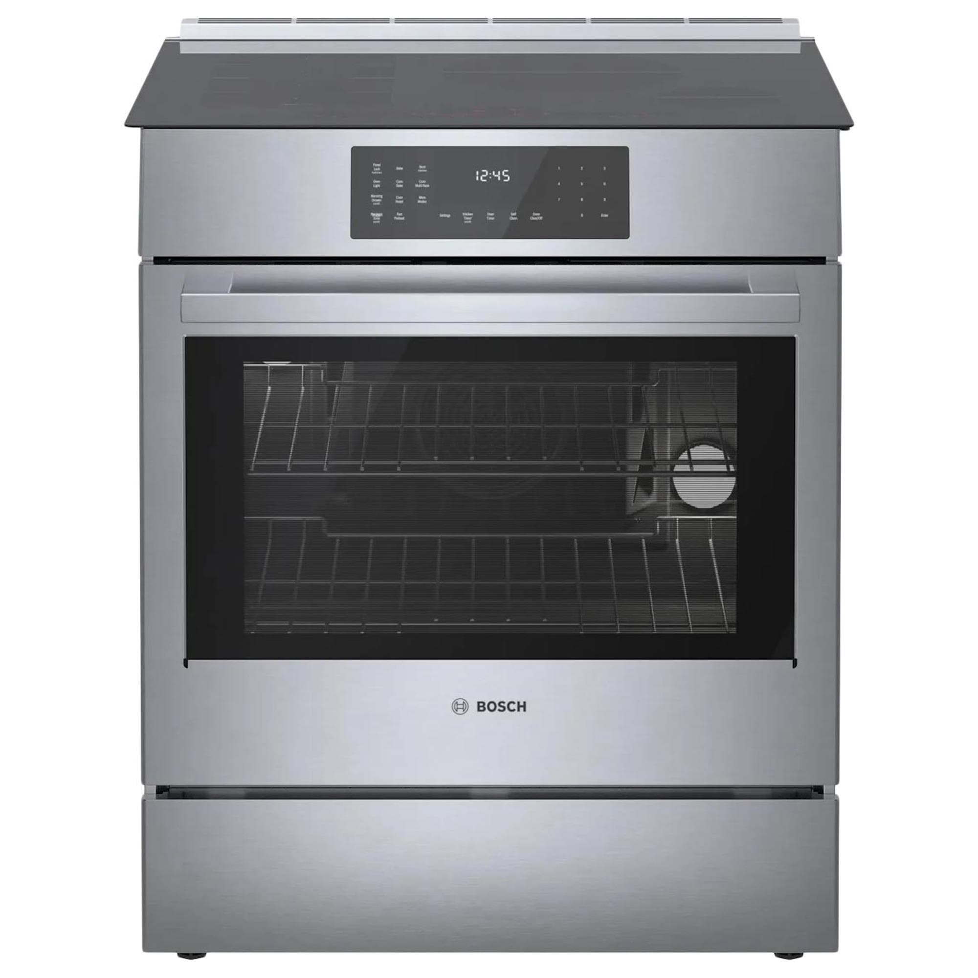 Bosch Benchmark 30" Slide-in Electric Induction Range in Stainless ...