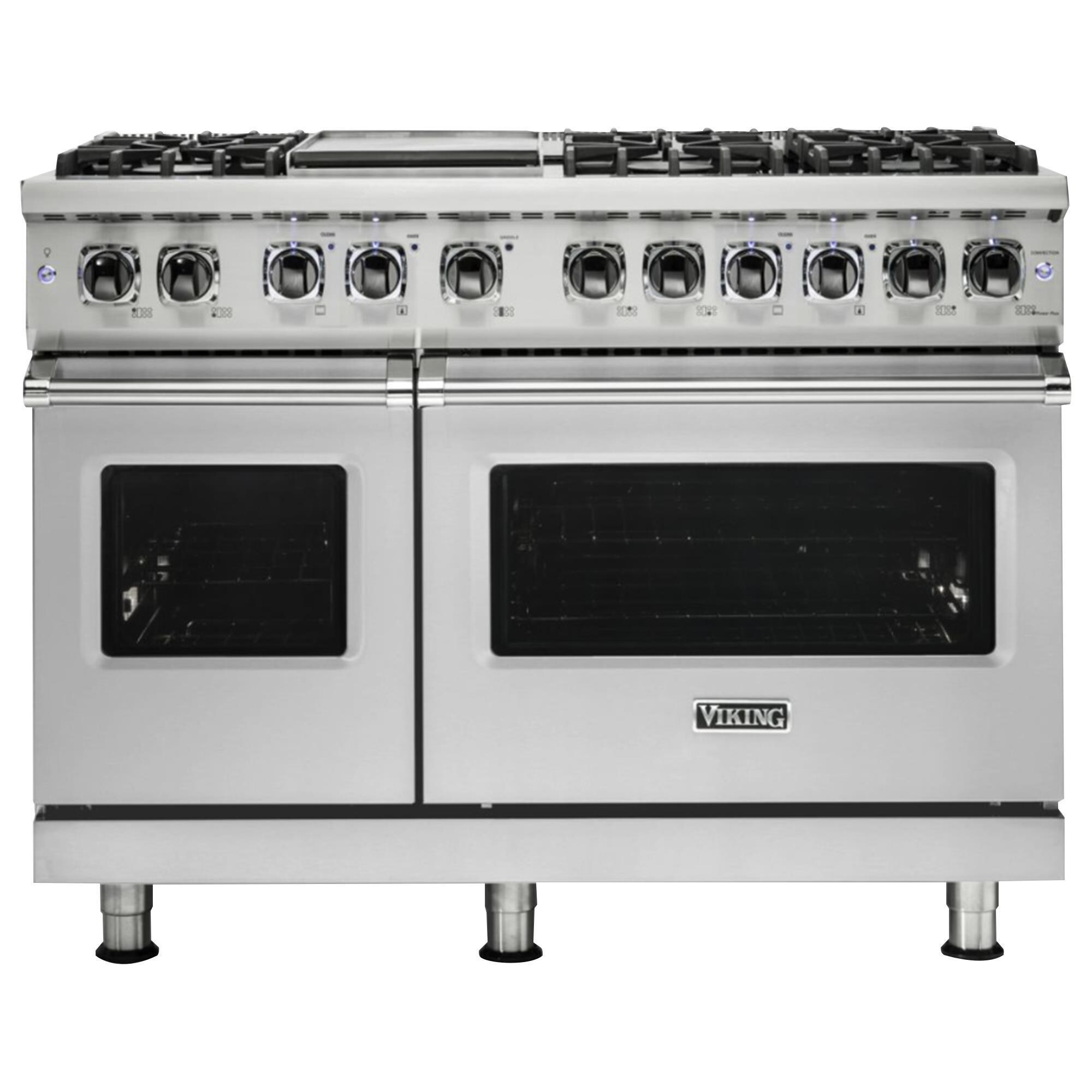 Viking Range 48" Dual Fuel Range in Stainless Steel | Nebraska ...