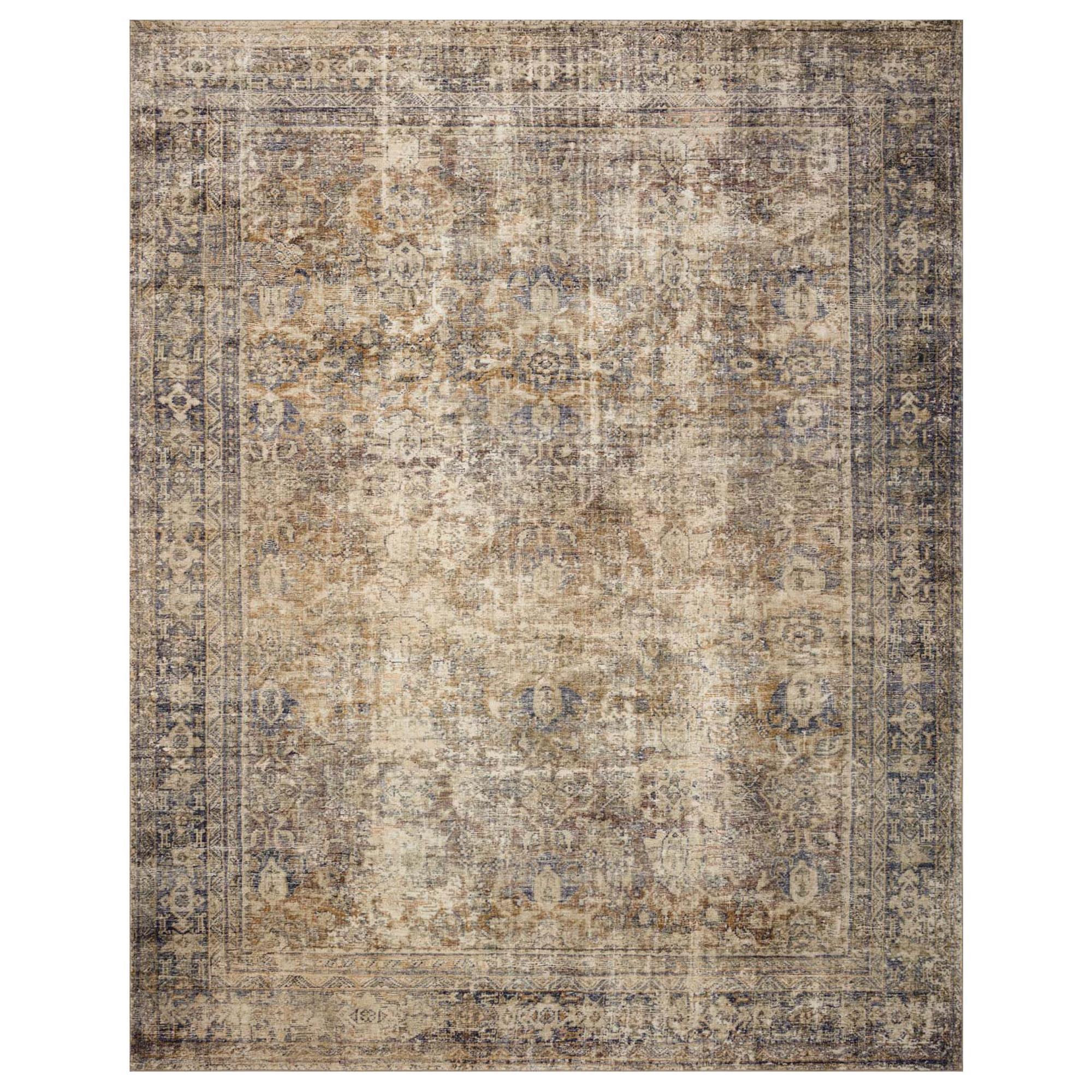 Amber Lewis x Loloi Morgan 2' x 3'6" Sunset and Ink Area Rug