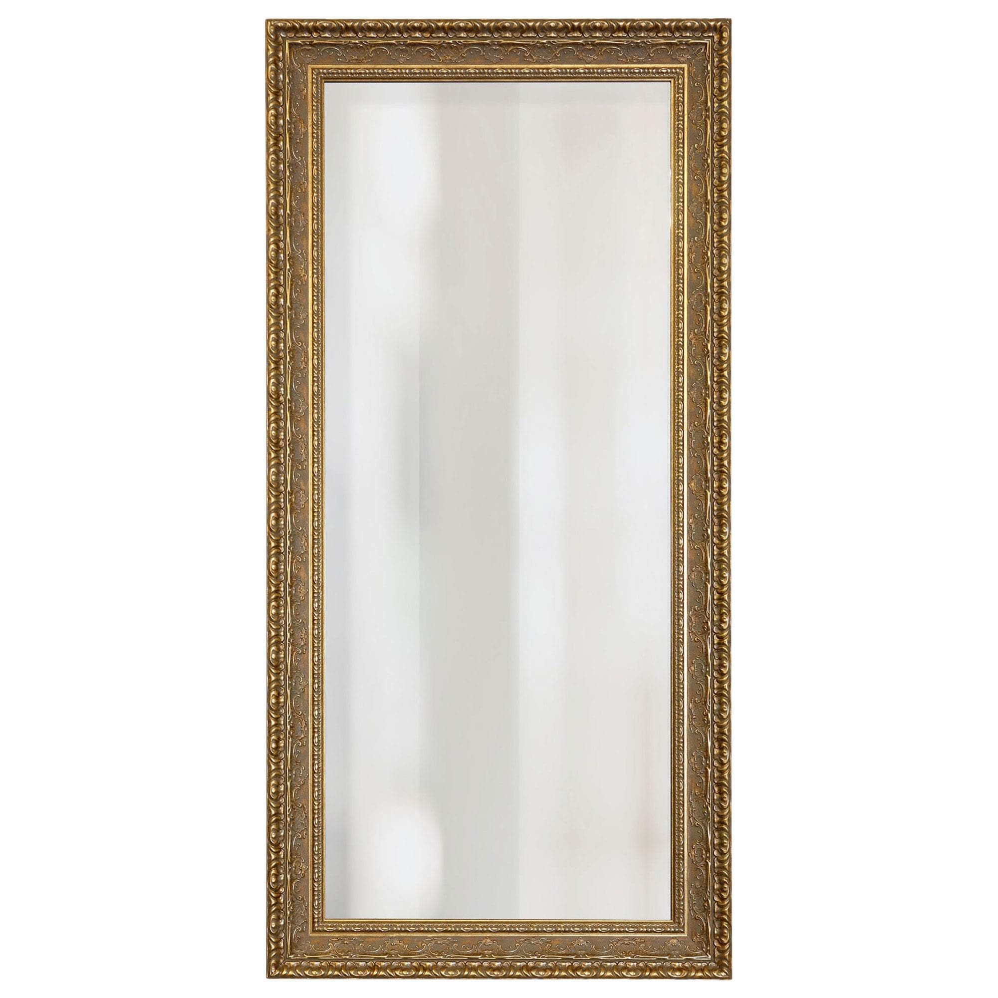 Flair Industries 66" x 32" Framed Mirror in Gold