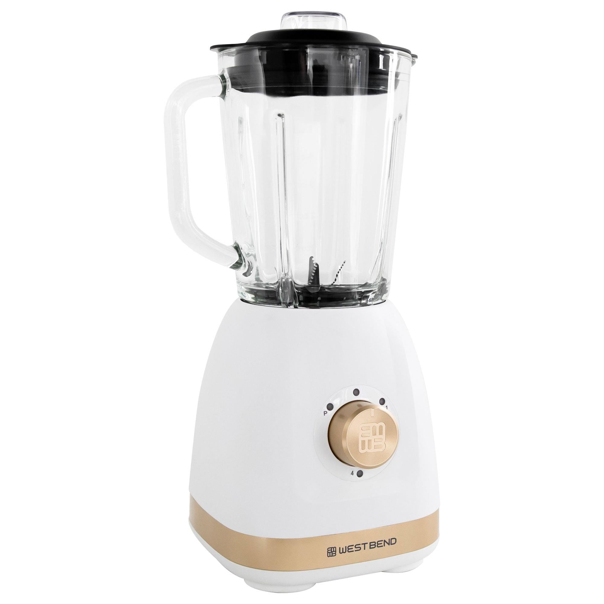 West Bend Timeless 48 Oz Multi-Function Blender with Travel Cup in