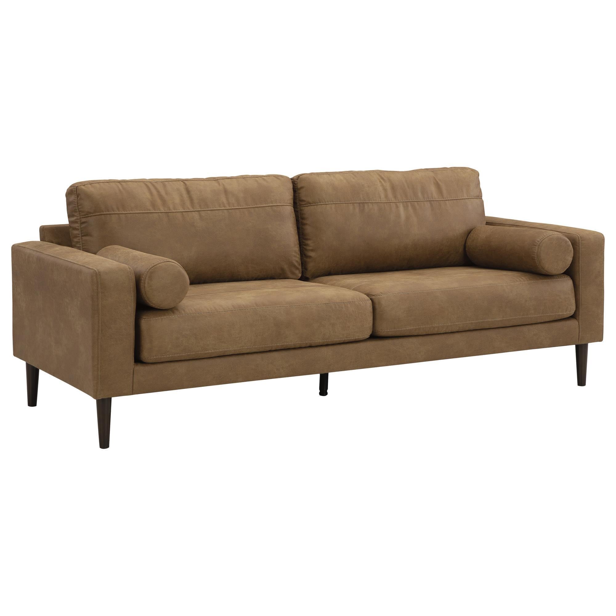 Ashley Telora Stationary Sofa in Caramel