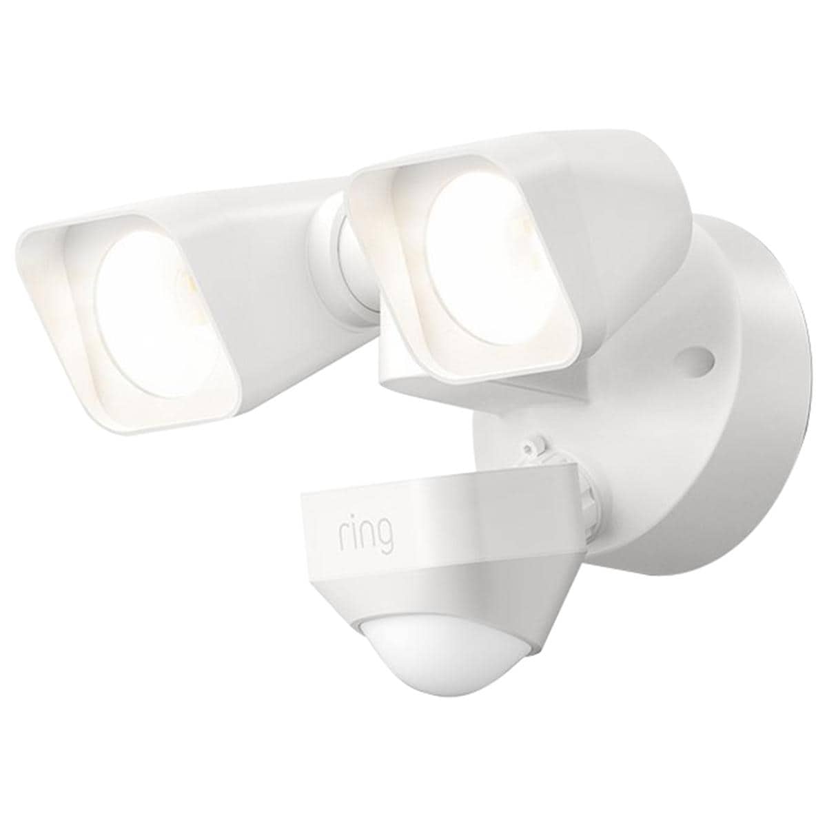 Ring Smart Lighting Floodlight Wired in White