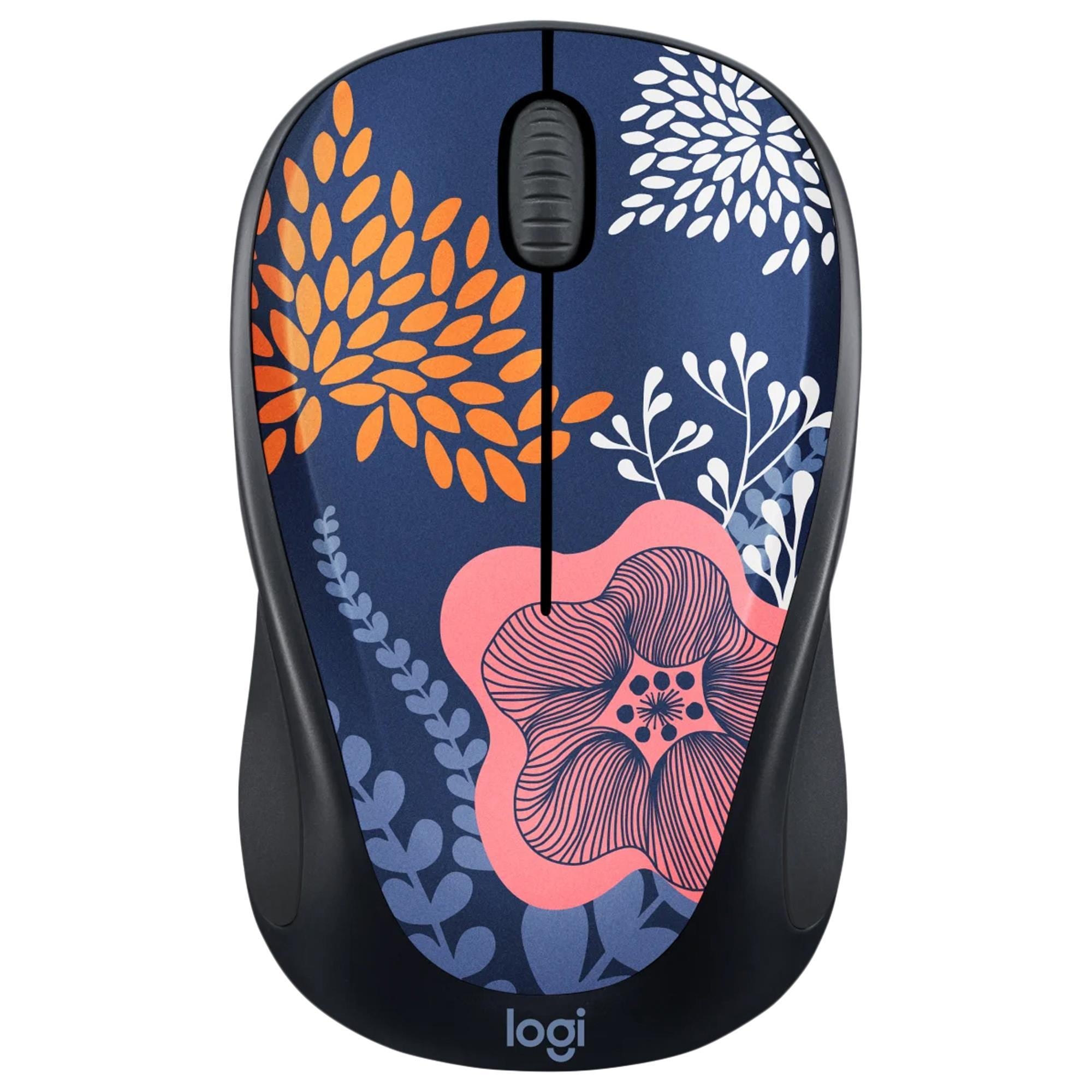 Logitech Limited Edition Wireless Mouse in Forest Floral | NFM