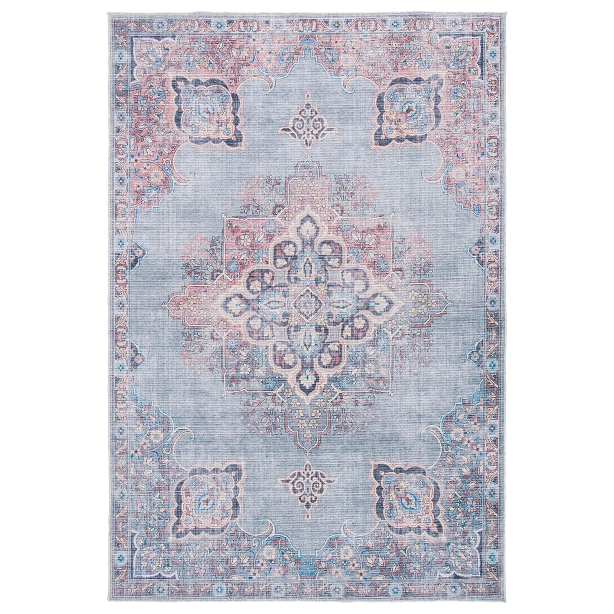 Safavieh Serapi 8' x 10' Ivory and Blue Area Rug | NFM