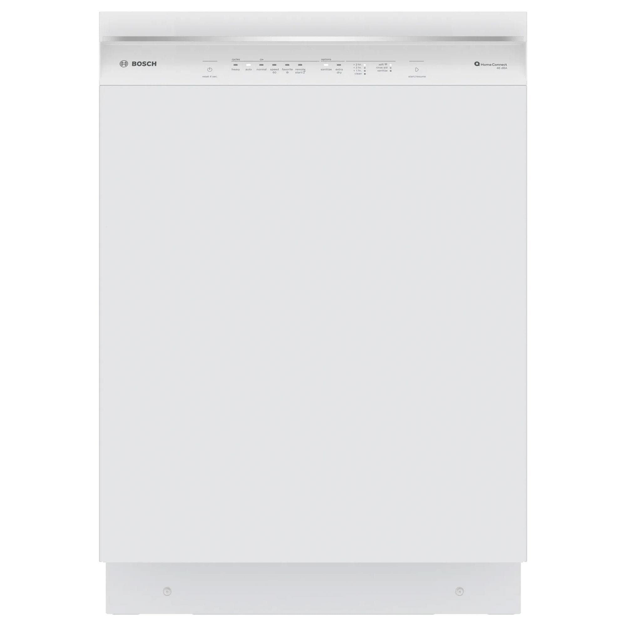 Bosch 300 Series 24'' Built-In Recessed Handle Dishwasher with 8 Wash ...