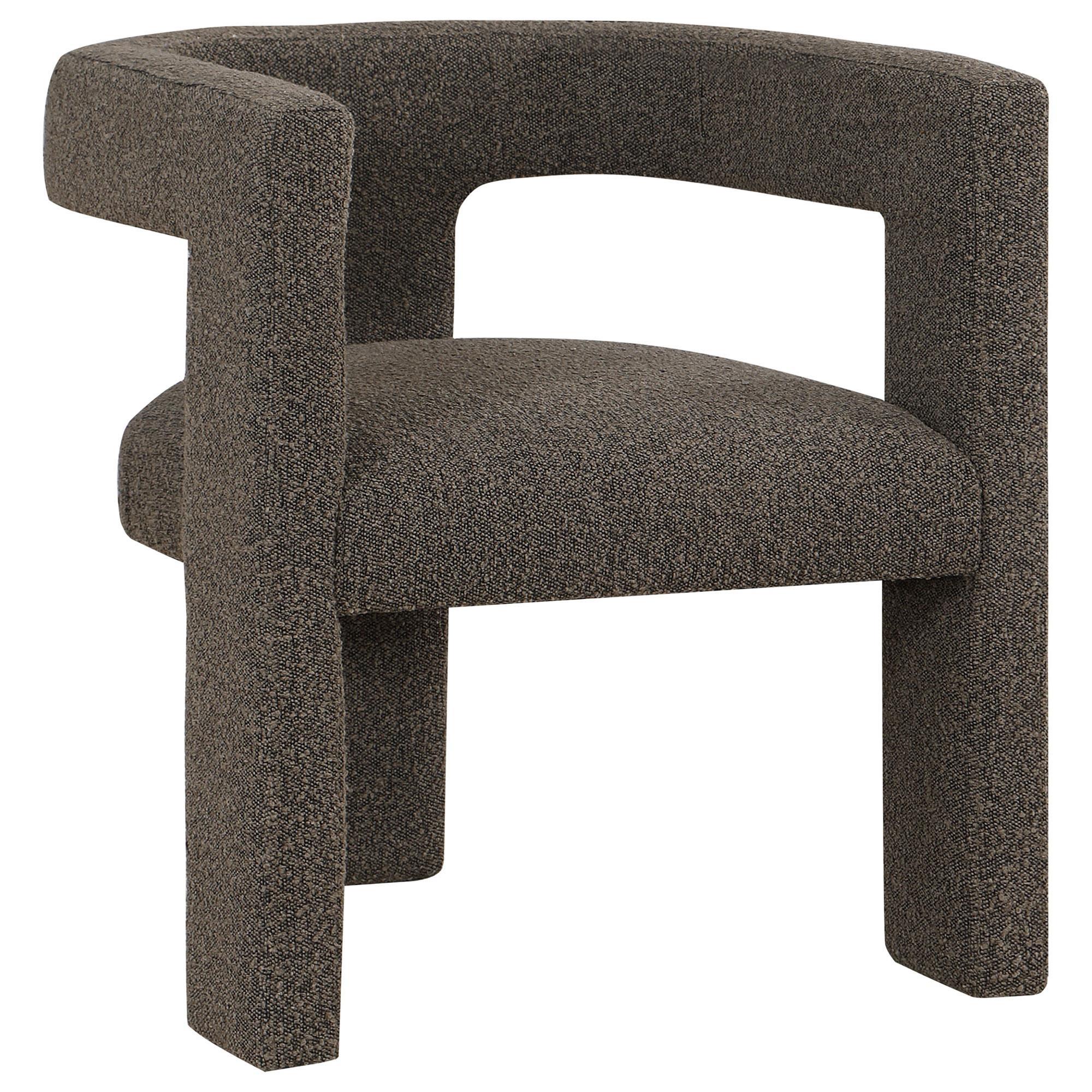 Coaster Petra Accent Arm Chair in Chocolate Brown