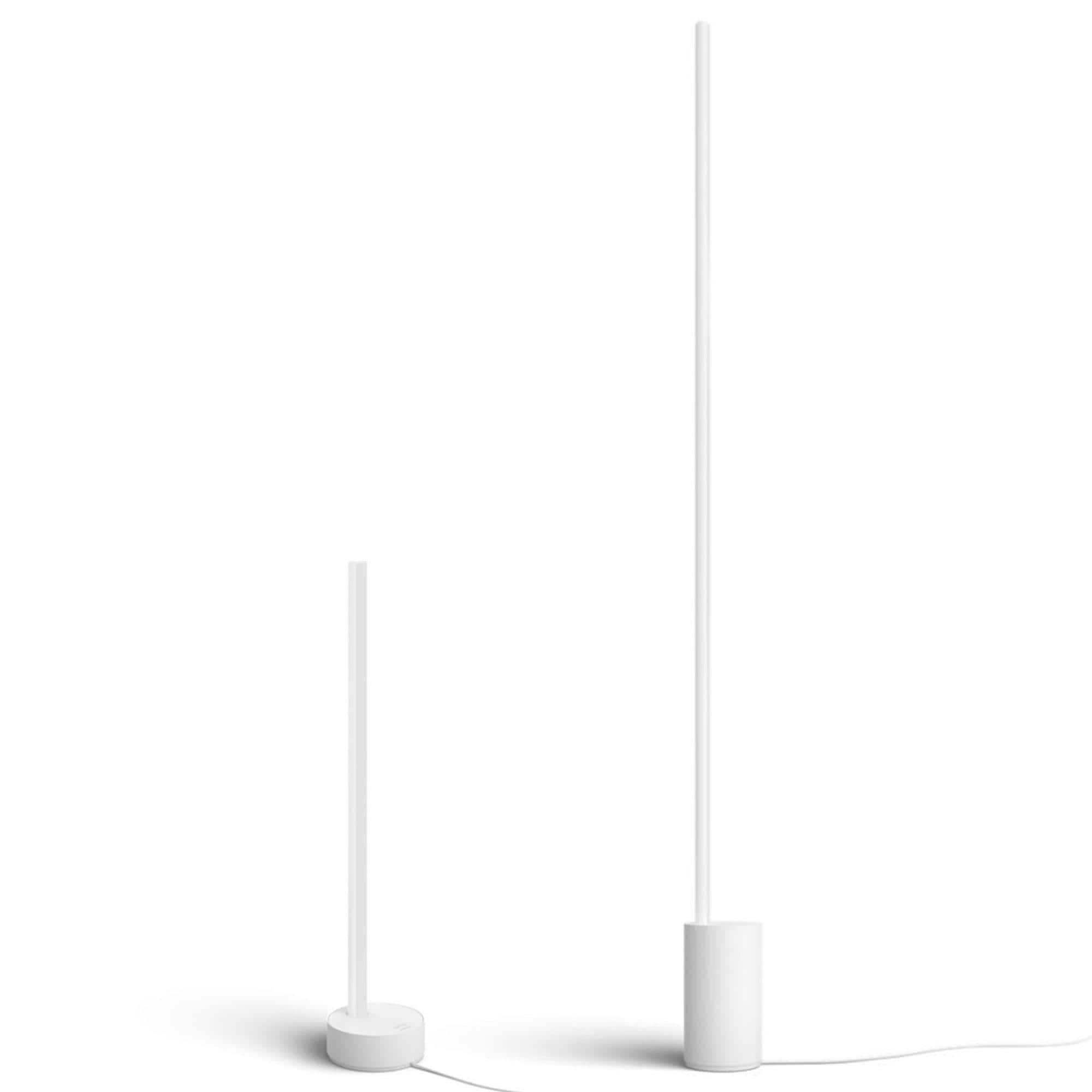 Philips Hue Signe Gradient Floor Lamp and Table Lamp in White