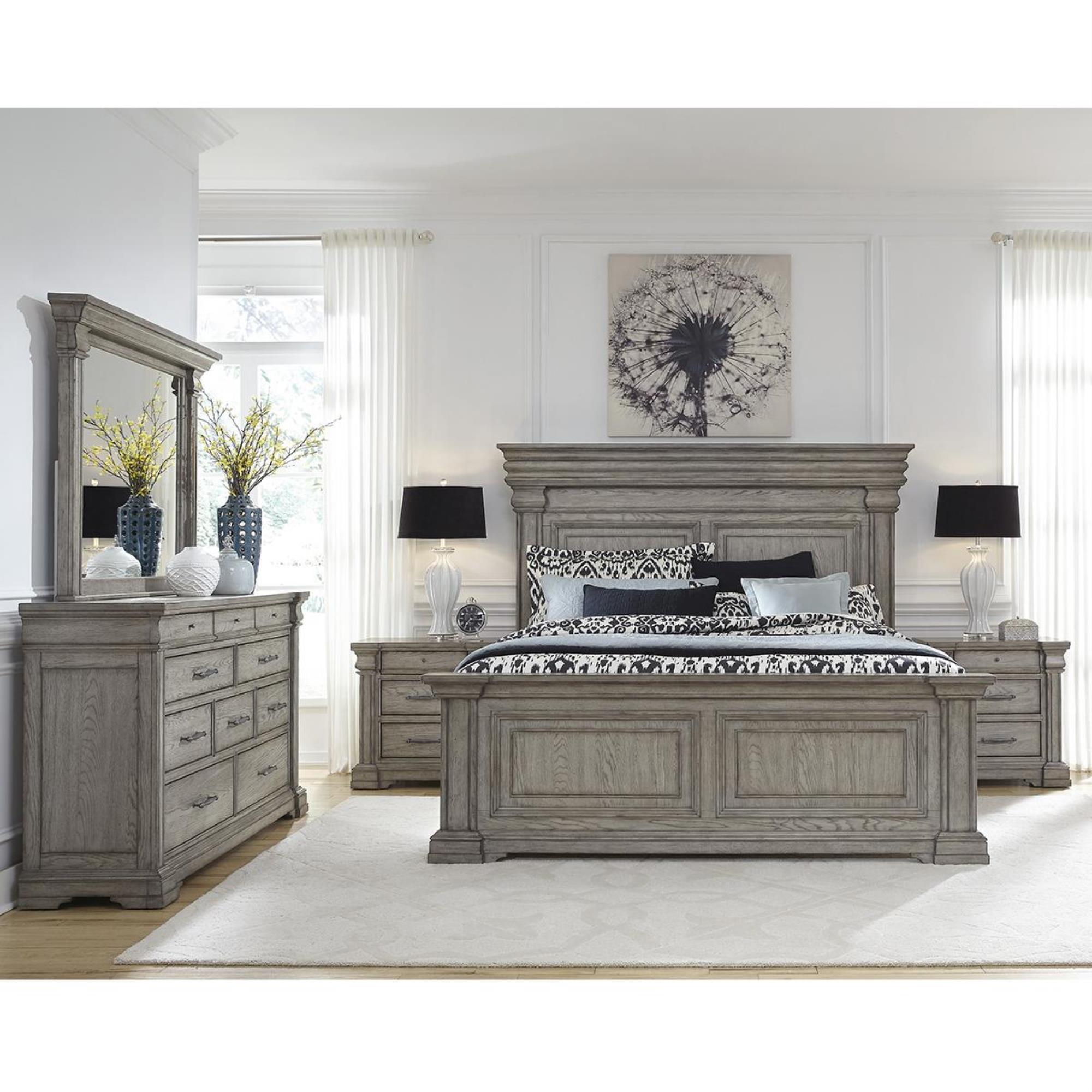 Chapel Hill Madison Ridge 10 Drawer Dresser in Madison Ridge Gray | NFM