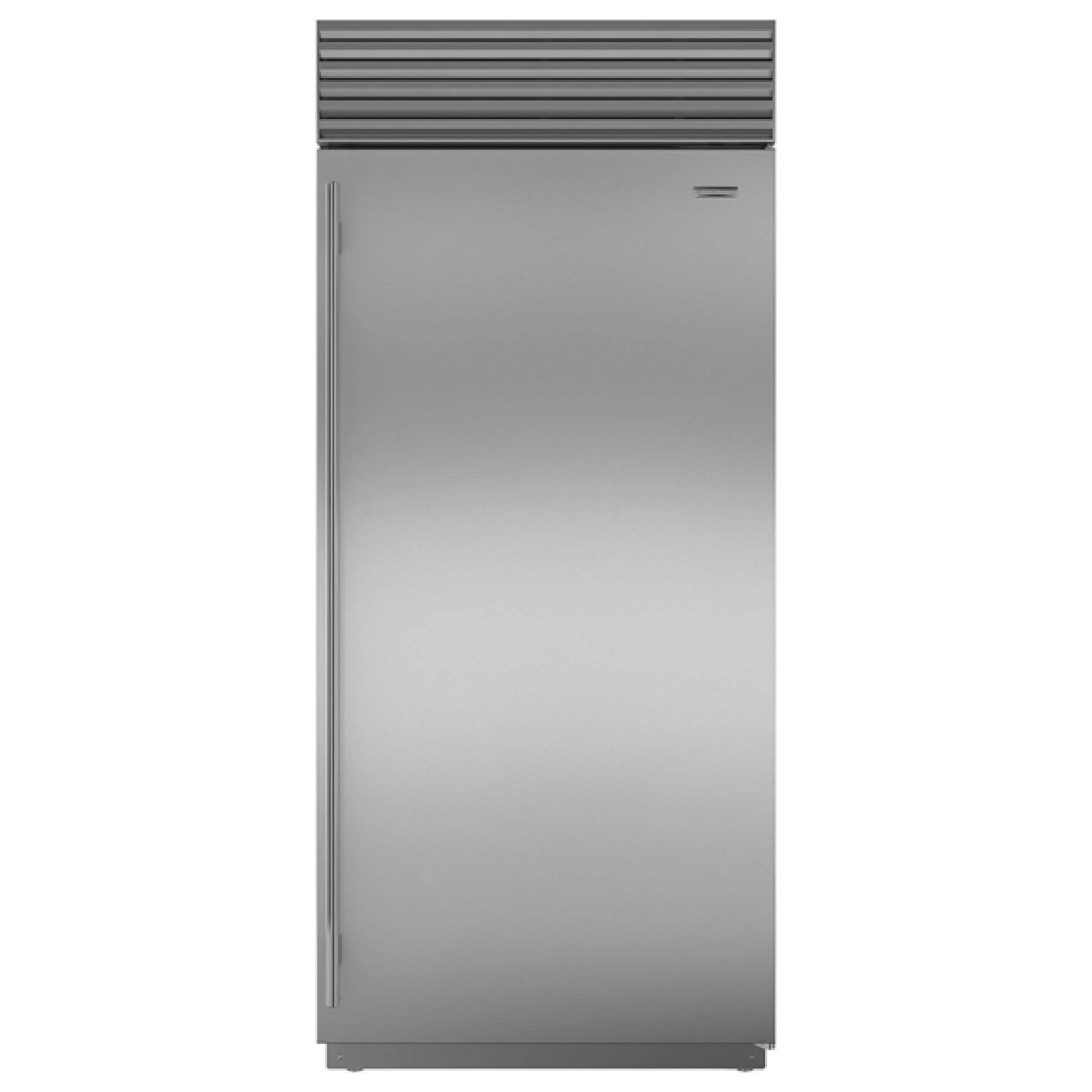 Sub Zero Classic Series 20.6 Cu. Ft. Column Freezer with Tubular Handle ...