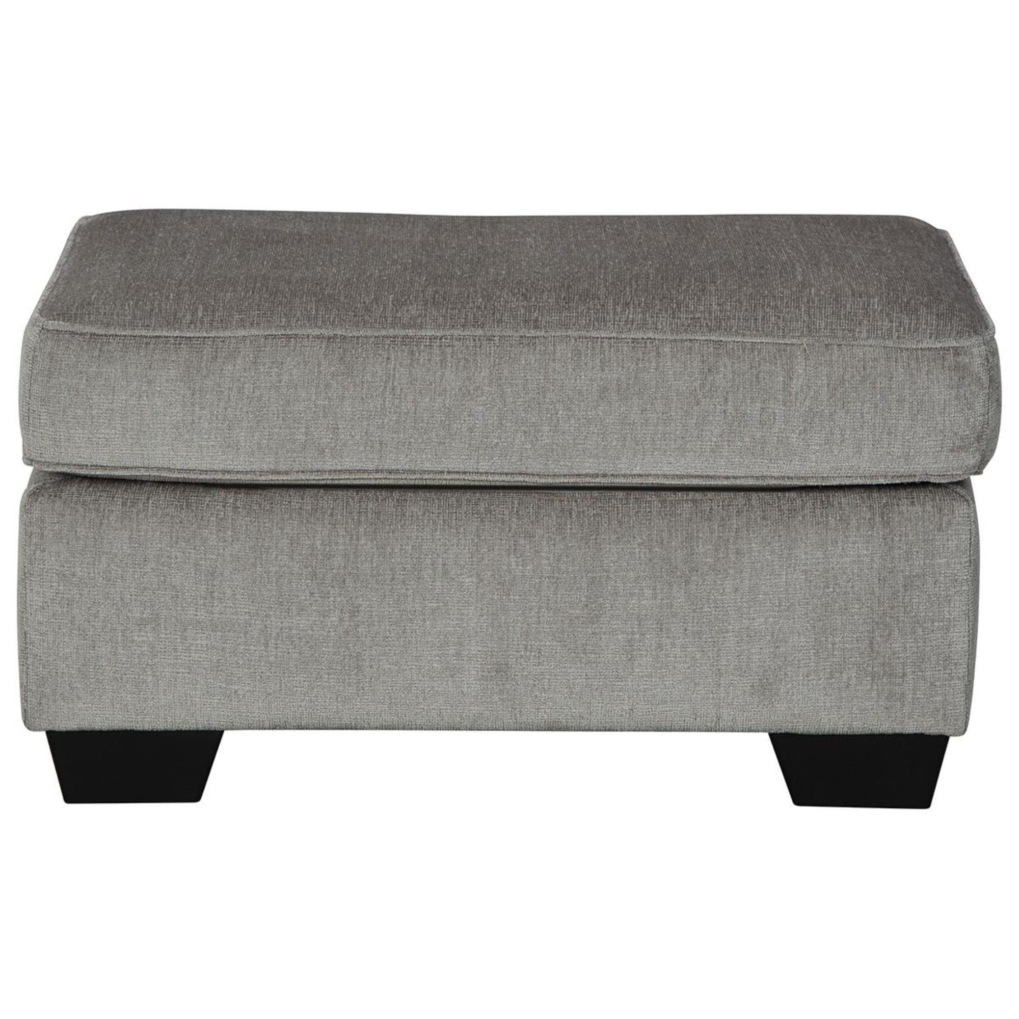 Ashley Altari Ottoman in Alloy