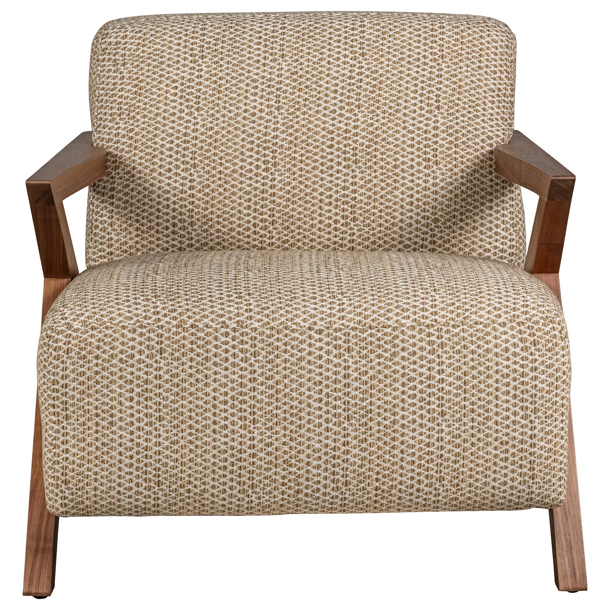 Jonathan Louis Ian Accent Chair in Peaslee Bark