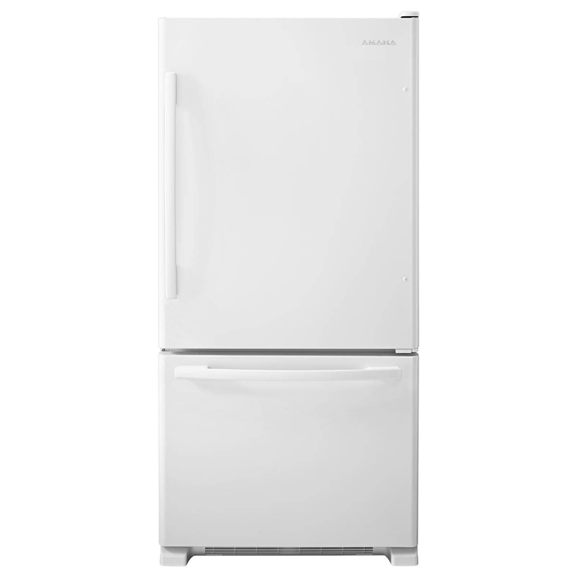 Amana 22 Cu. Ft. Bottom-Freezer Refrigerator with Large Capacity