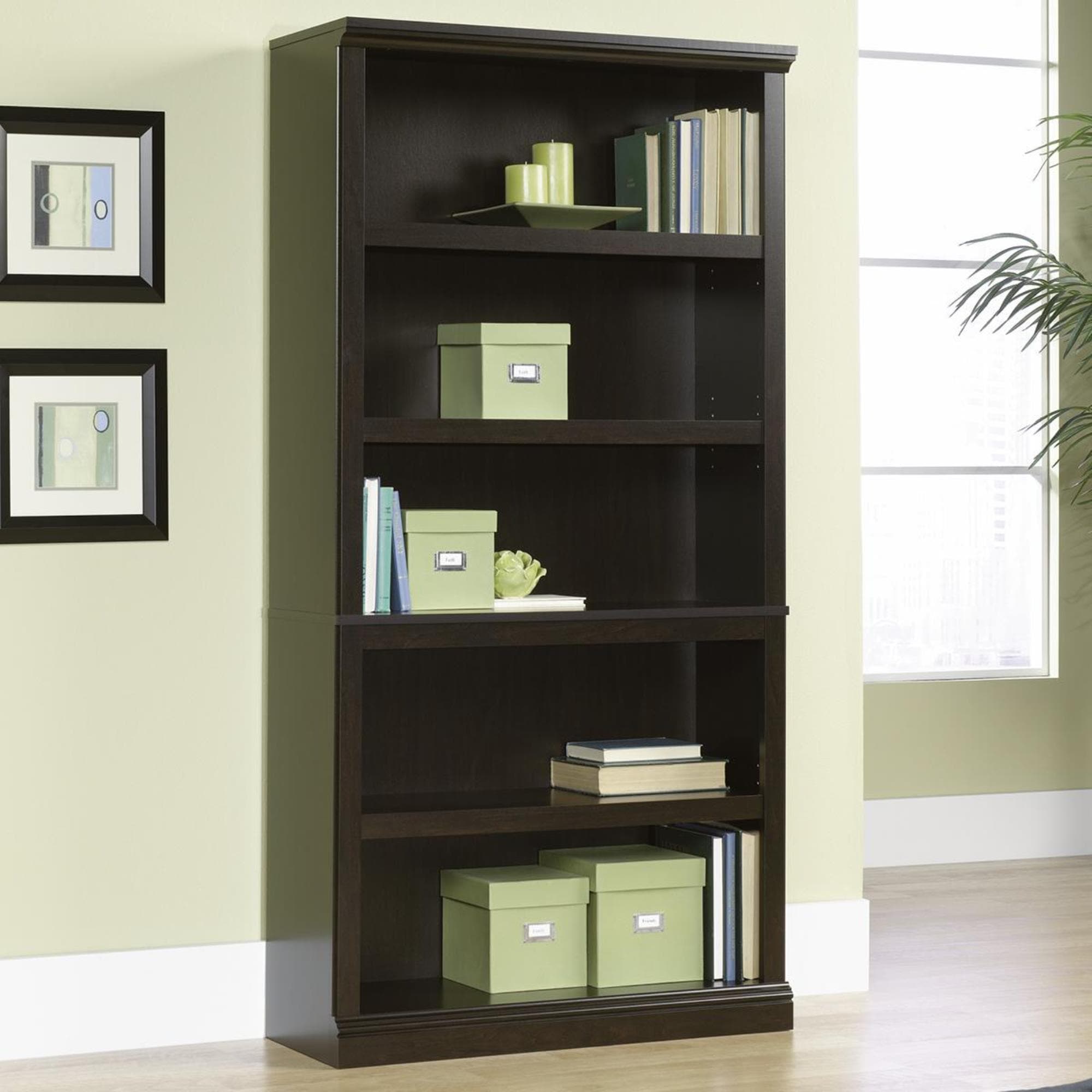 Sauder 5-Shelf Bookcase