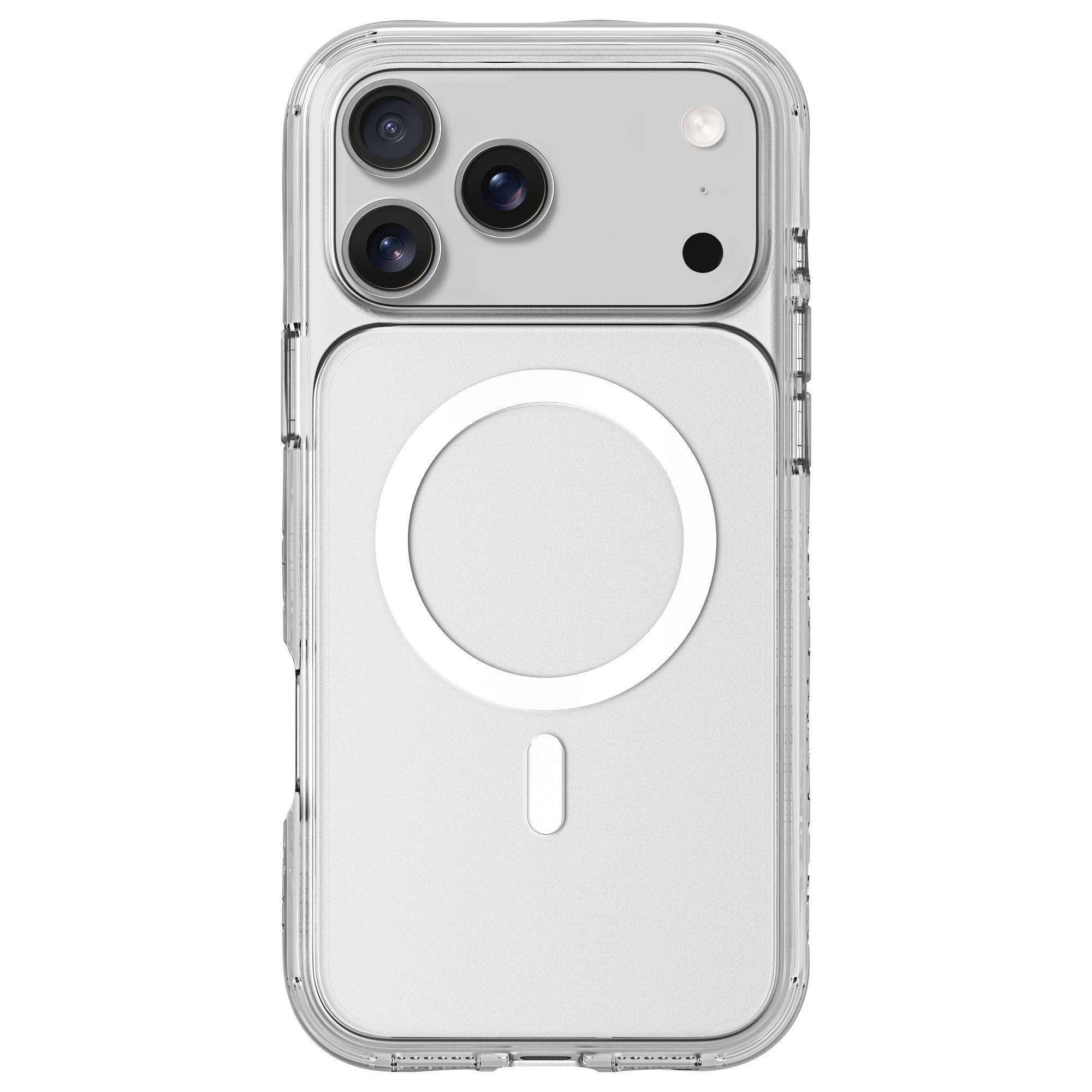 LAUT Crystal Matter X Case with MagSafe for iPhone 17 Pro in Crystal