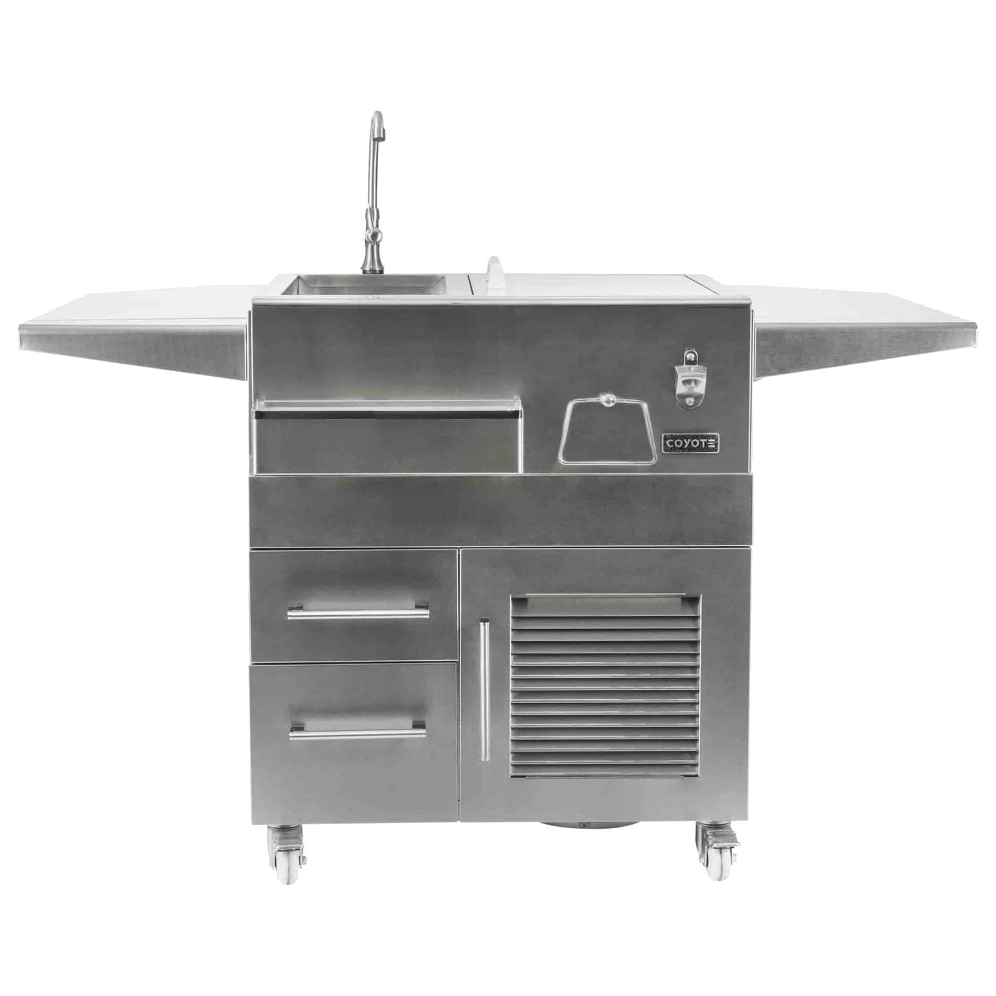 Coyote Outdoor Universal Cart in Stainless Steel